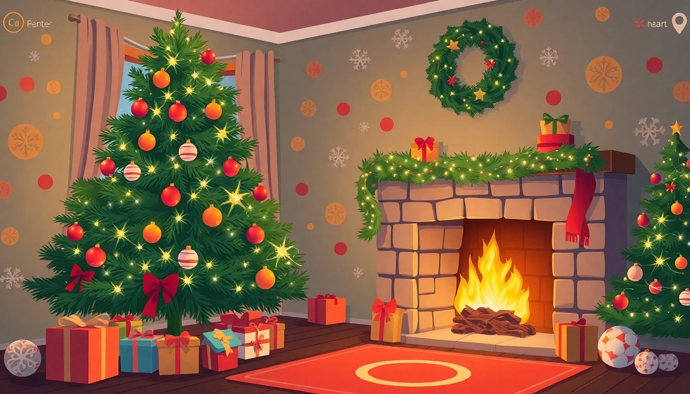 🔥 [20+] Christmas Round Wallpapers | WallpaperSafari