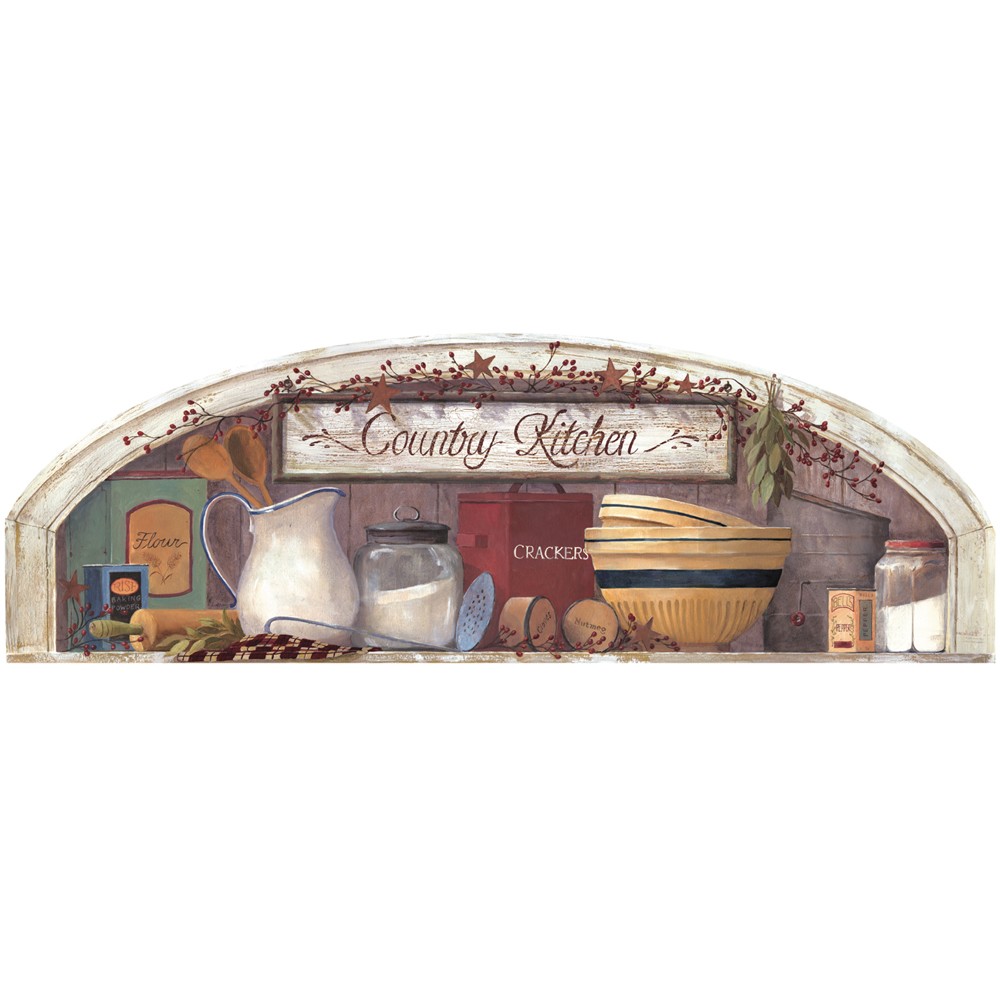 Country Wallpaper Borders For Kitchens