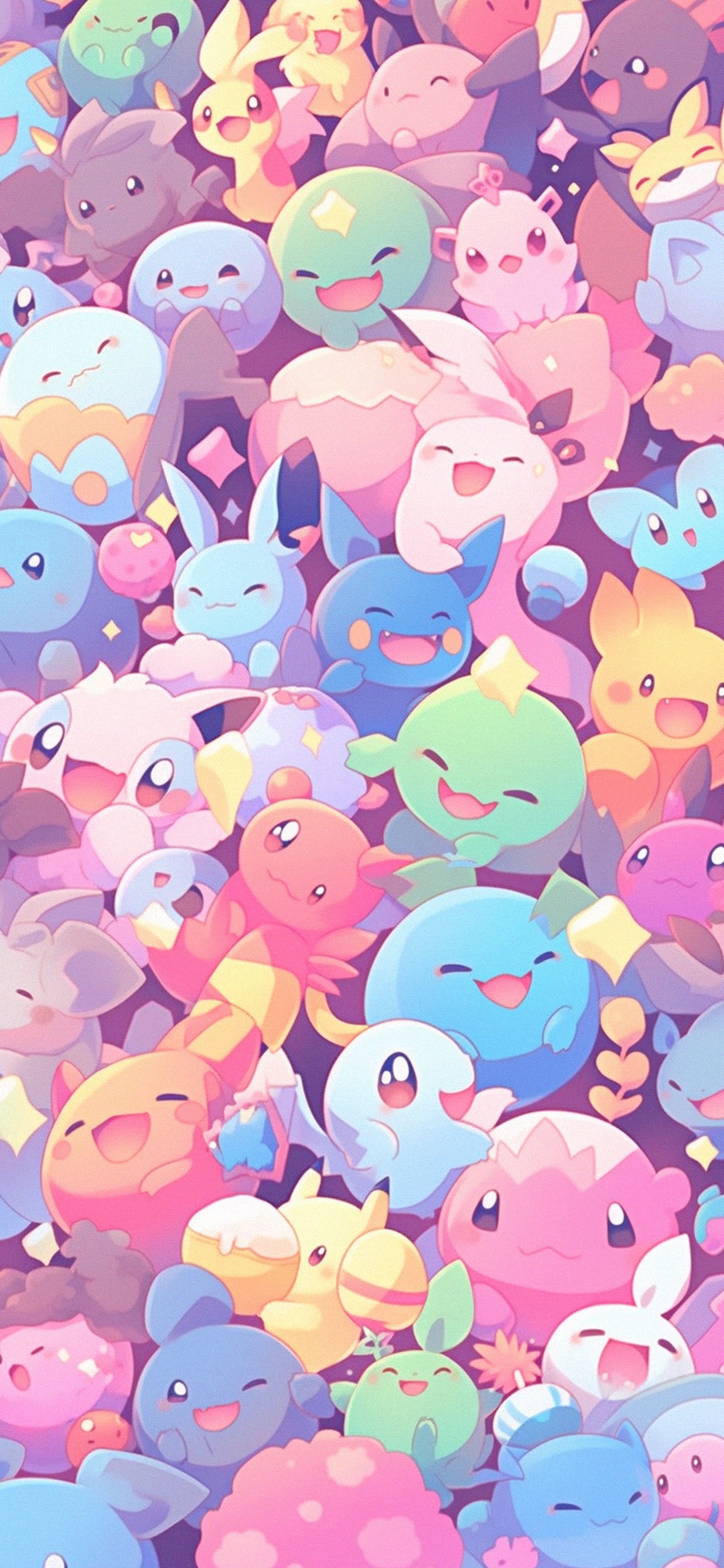 🔥 Free Download Cute Pokemon Pattern Wallpaper by @dlozano ...