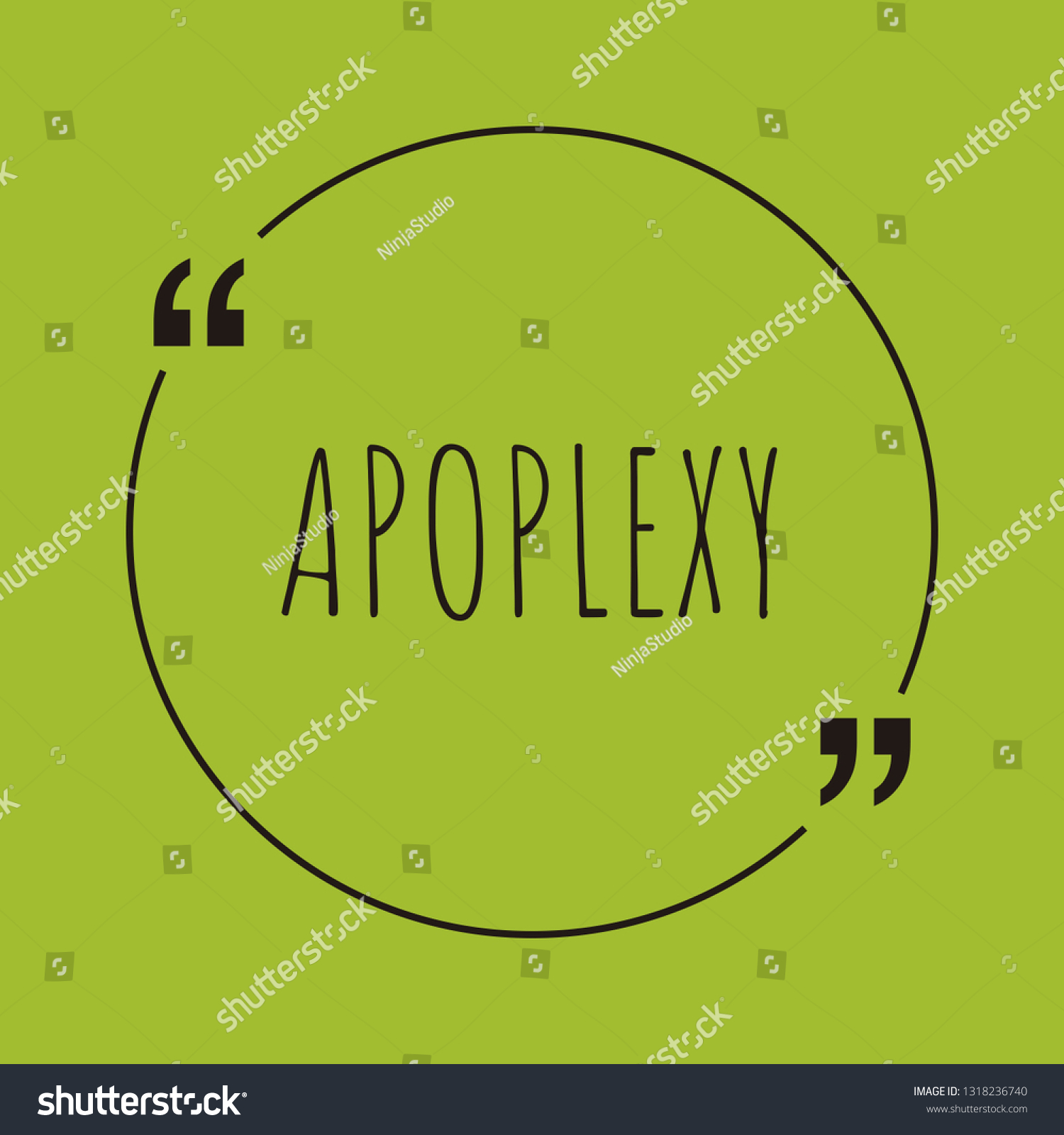 🔥 Free download Apoplexy Word Concept Apoplexy On Green Stock Vector ...