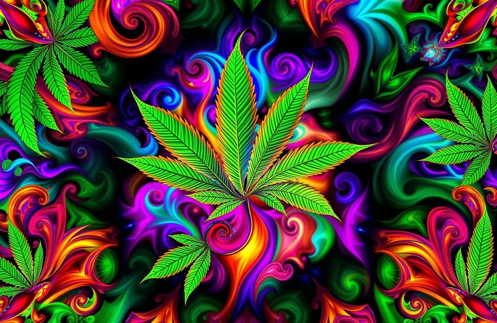🔥 Free Download Psychedelic Weed Wallpaper by @jenniferb35 | WallpaperSafari