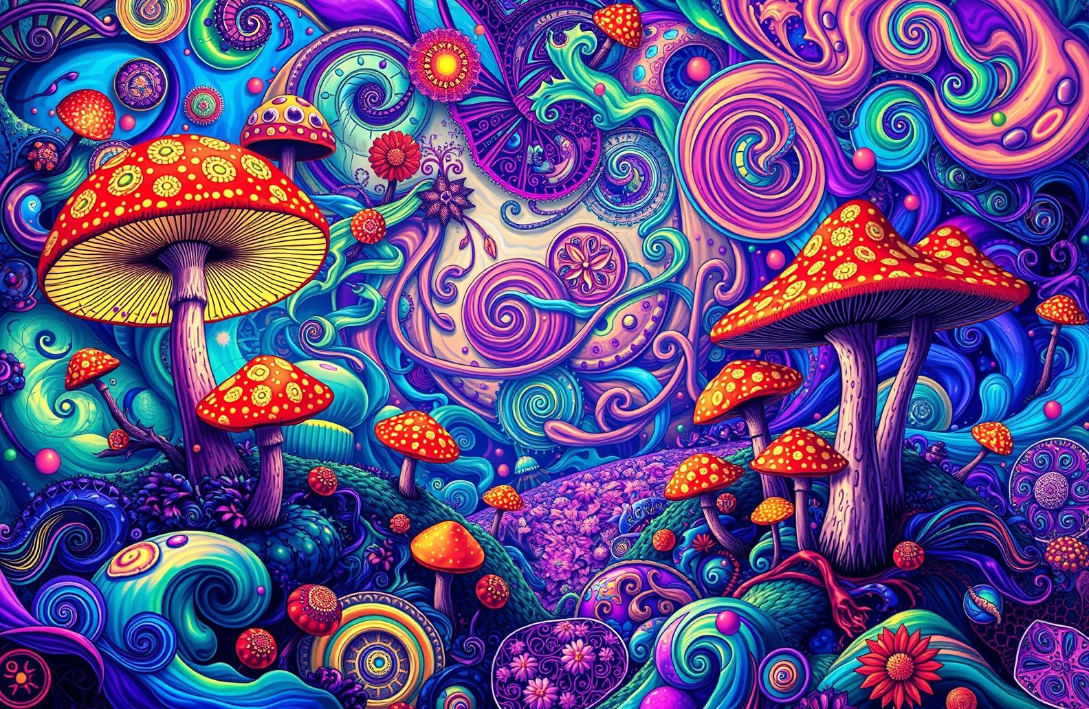 🔥 Free Download Trippy Shroom Wallpaper by @danaw81 | WallpaperSafari