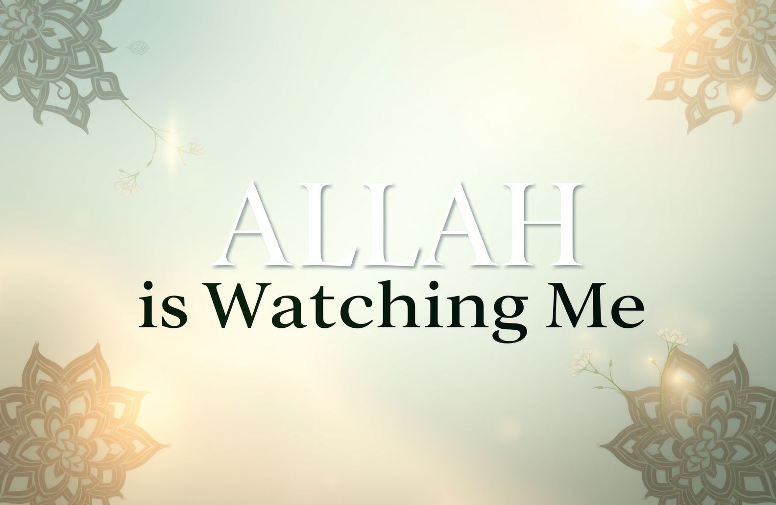 🔥 [30+] Allah Is Watching Me Wallpapers | WallpaperSafari