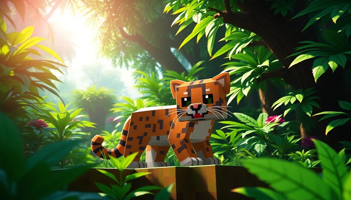 Ocelot Minecraft Achtergrond Ocelot Minecraft Mob Skins | Planet