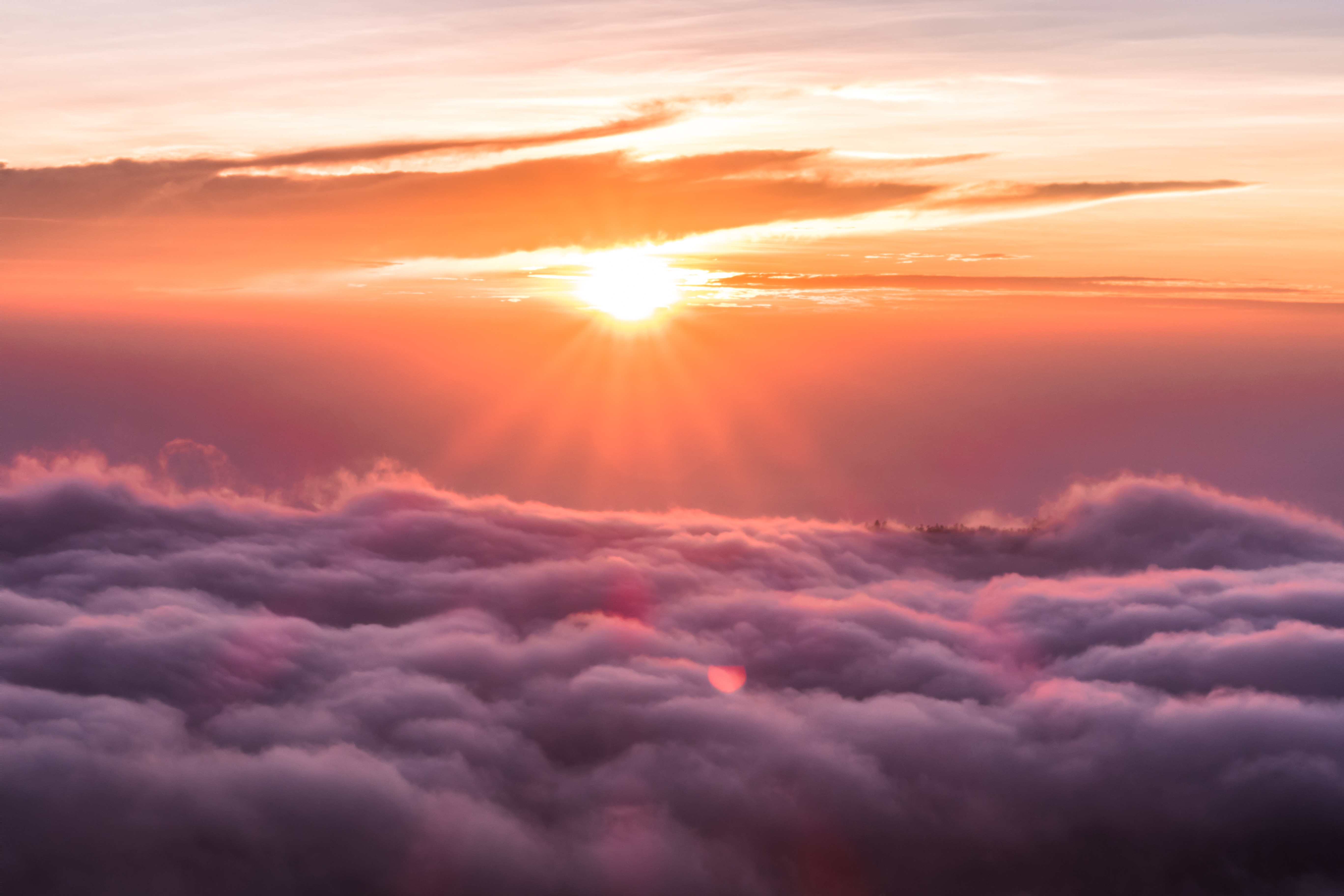 🔥 Free Download Sunrise Spectrum Clouds 5k Wallpaper Hd Nature 4k by ...