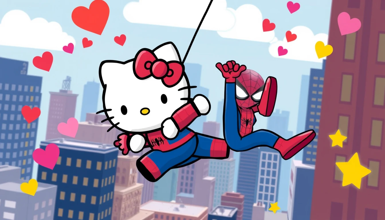 🔥 [30+] Hello Kitty And Spider-Man Wallpapers | WallpaperSafari