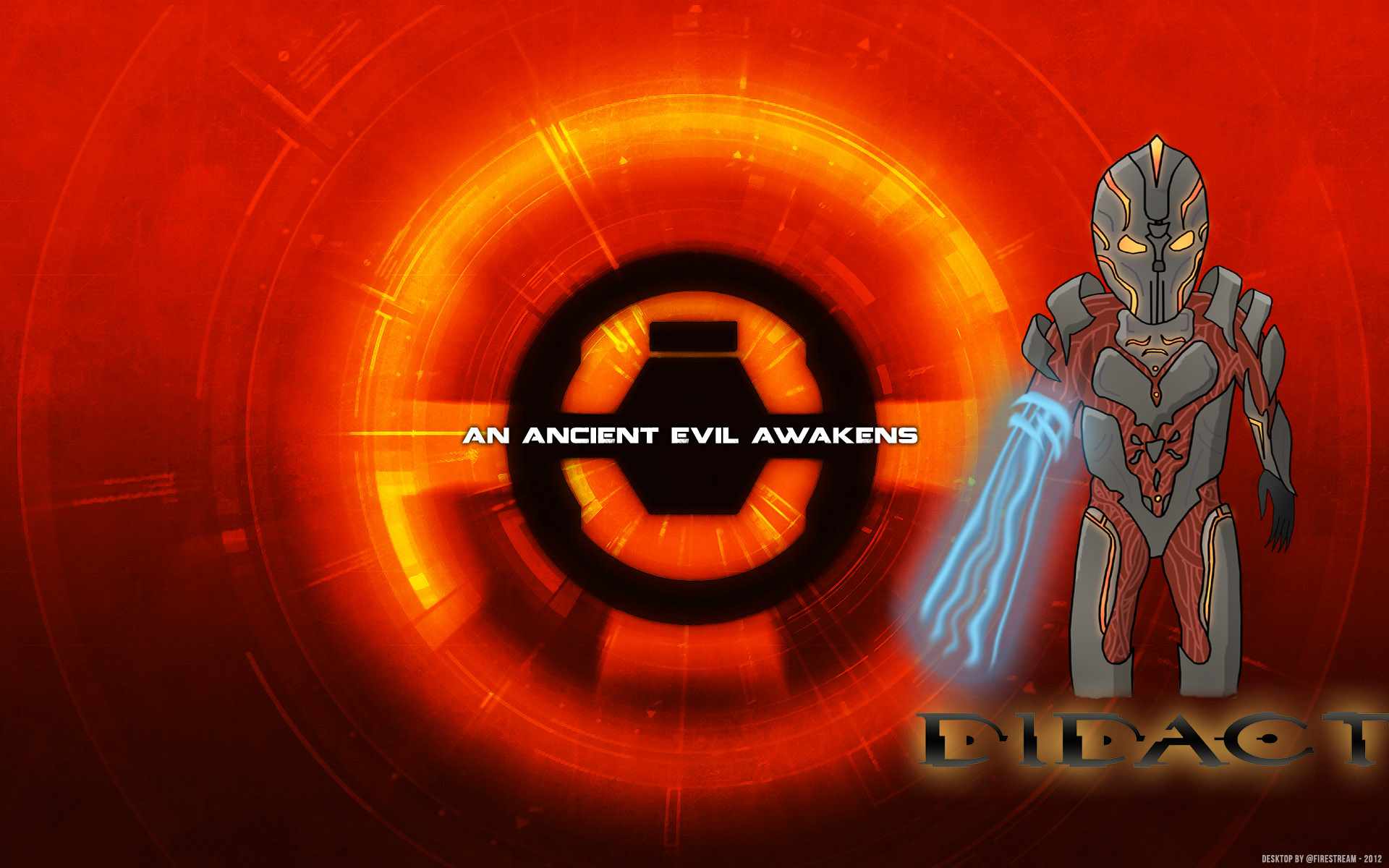 🔥 Free Download Halo Wallpaper Art The Didact And Chief by @lisag76 ...