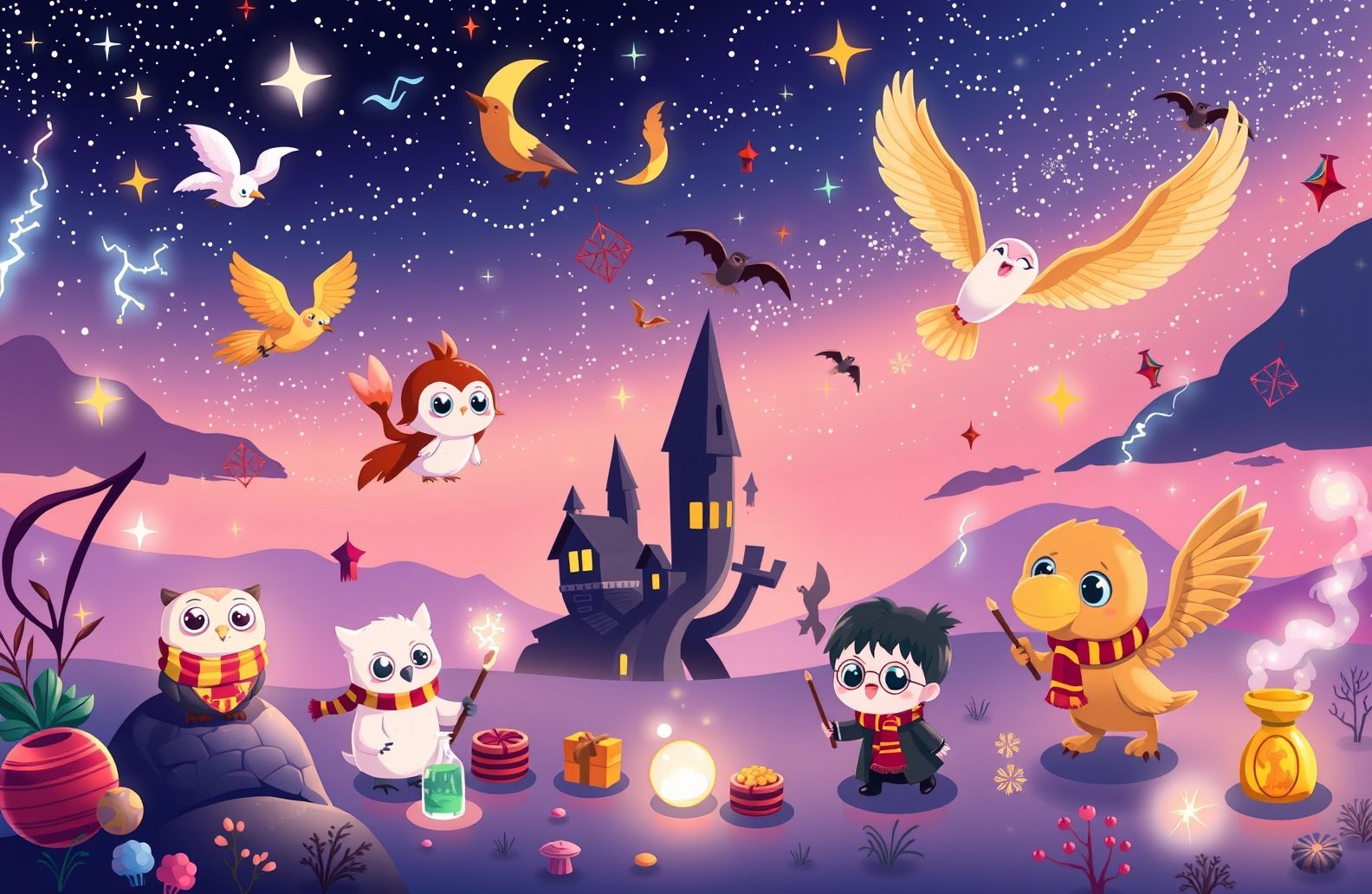 🔥 Free Download Cute Harry Potter Wallpaper by @victoriac16 ...