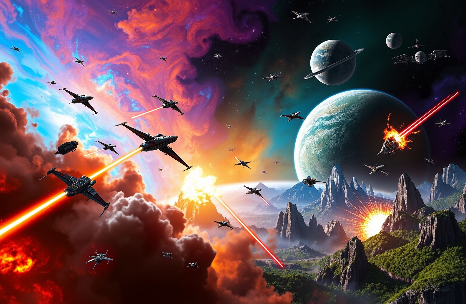 🔥 Free Download Epic Star Wars Wallpaper by @larryhood | WallpaperSafari