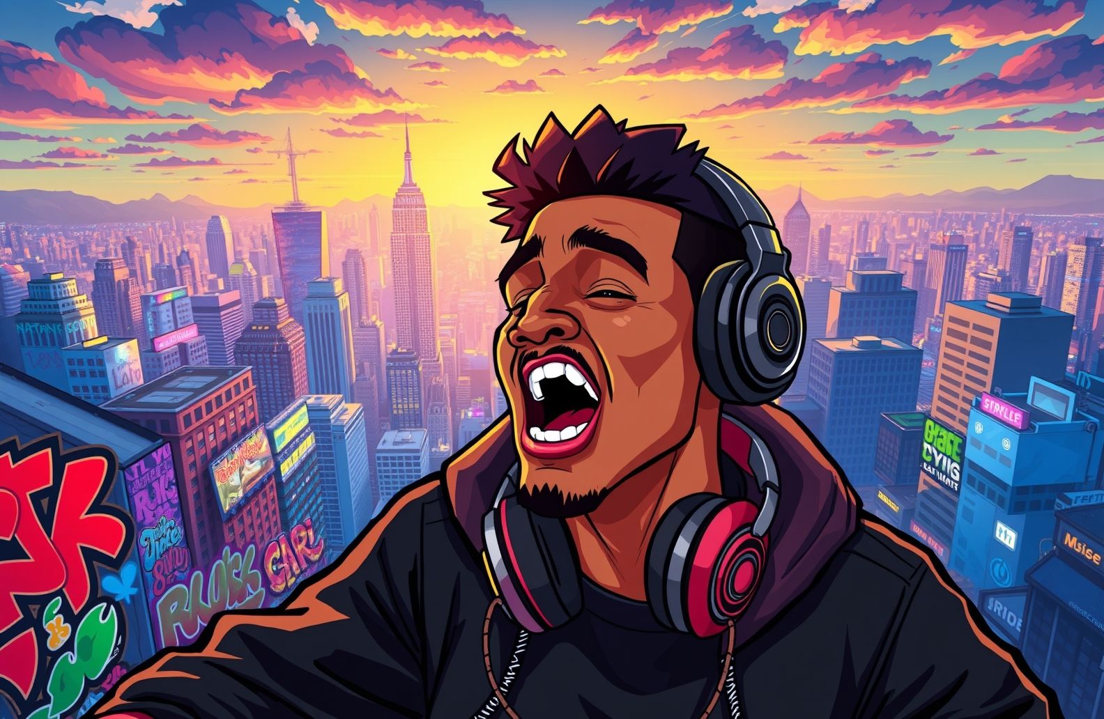 🔥 [30+] Rapper Cartoons Wallpapers | WallpaperSafari
