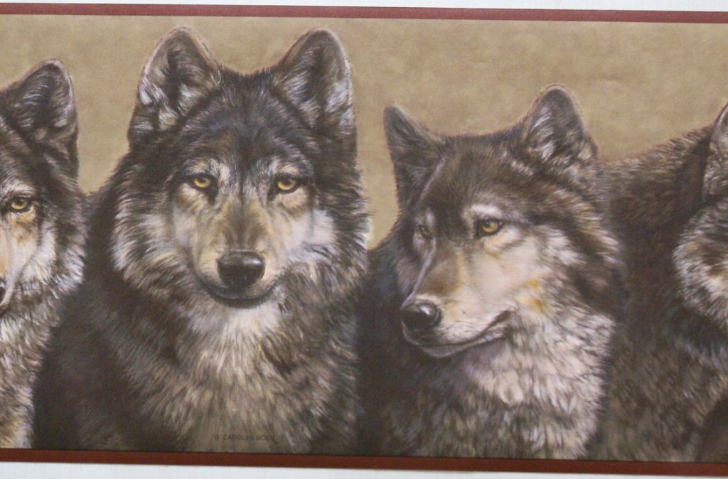 Wolf Wallpaper Border