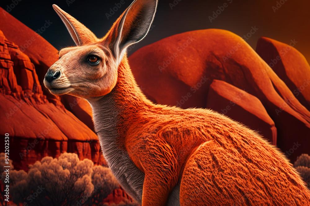 Free download Download Kangaroo Marcopus Rufus Wallpaper [1920x1080 ...