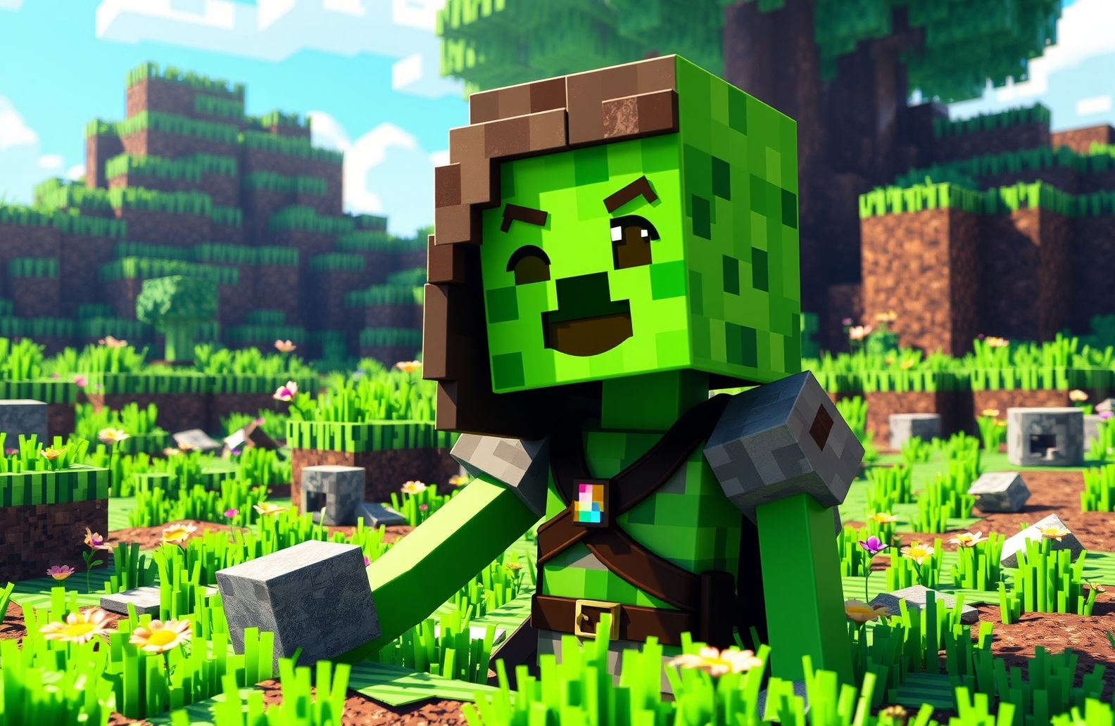 🔥 Free Download Minecraft Creeper Girl Wallpaper by @mhayes89 ...