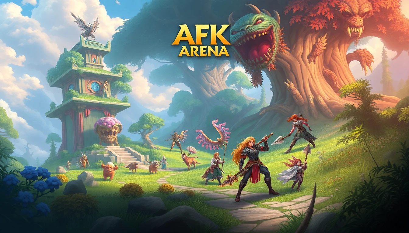 🔥 Free Download Afk Arena Wallpaper by @barbaracombs | WallpaperSafari