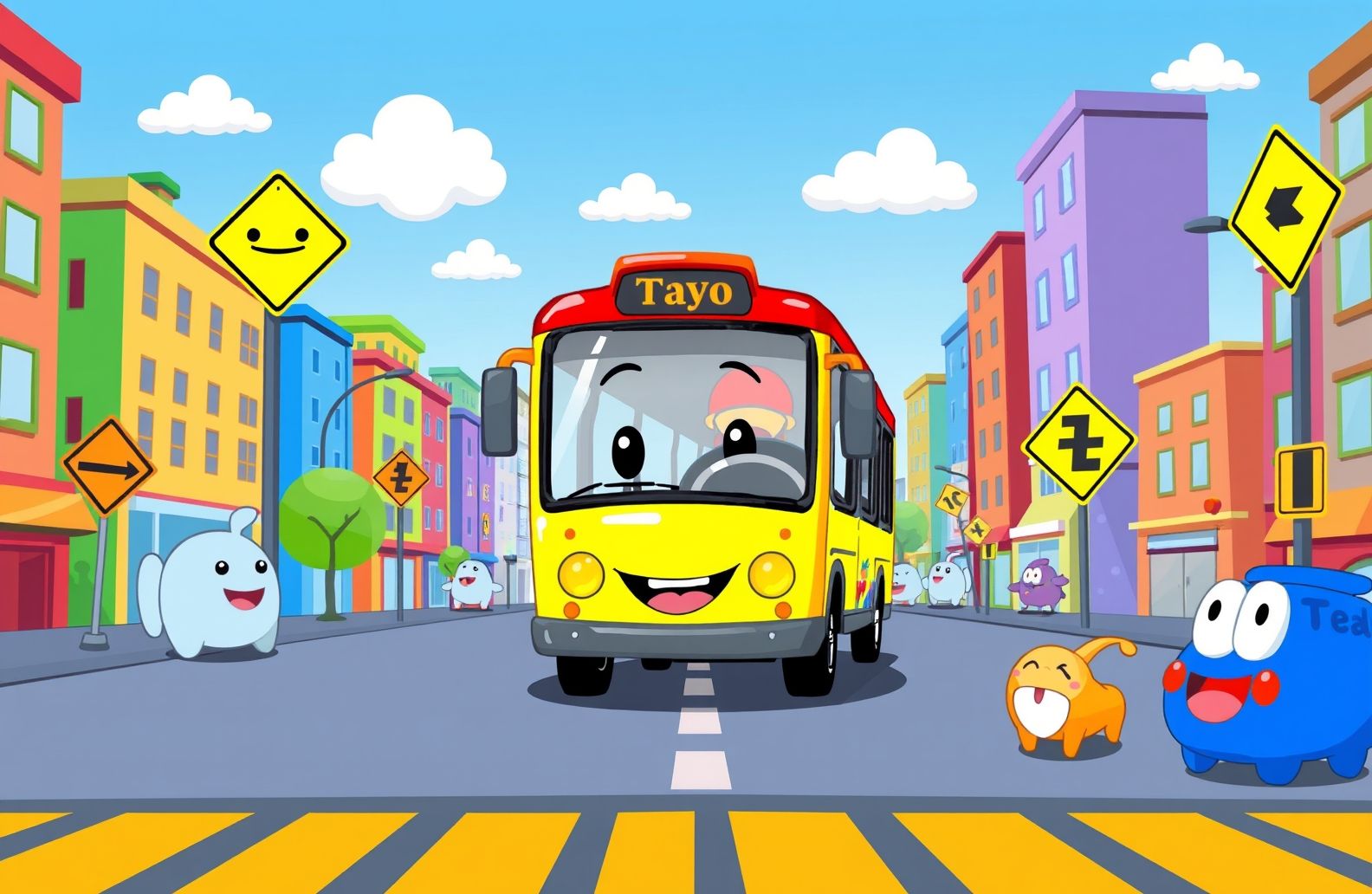 🔥 Free Download Tayo The Little Bus Wallpaper by @davids99 ...