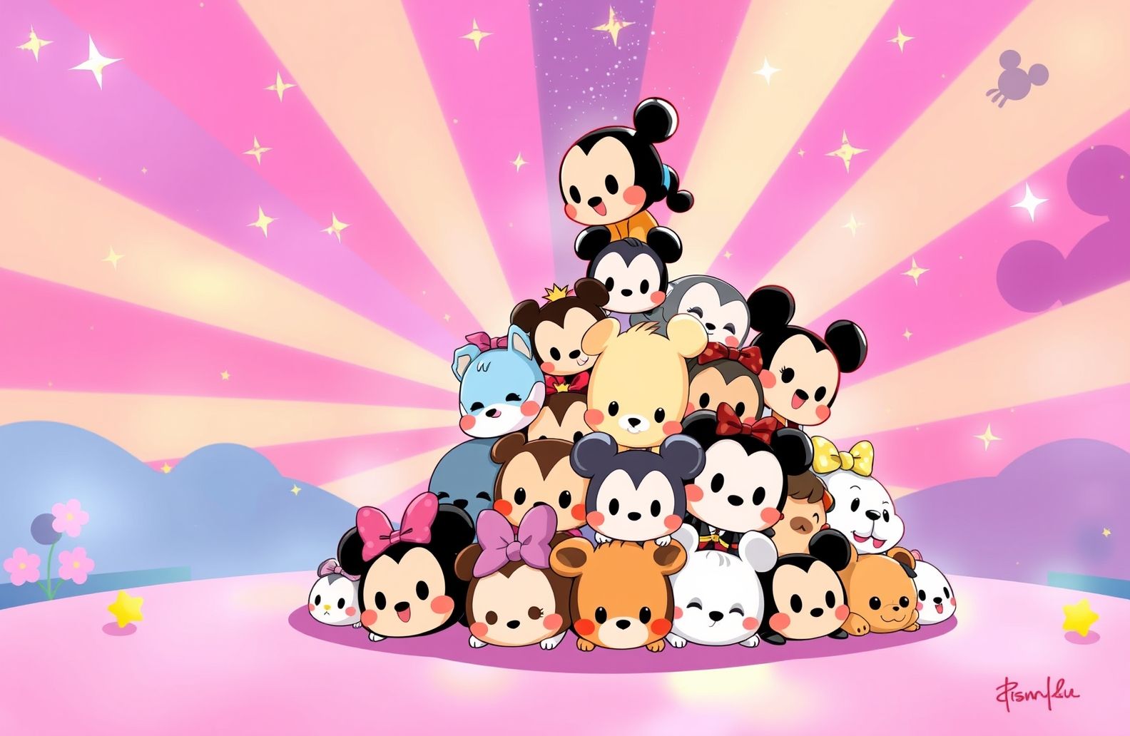 🔥 Free Download Disney Tsum Wallpaper by @lguzman | WallpaperSafari