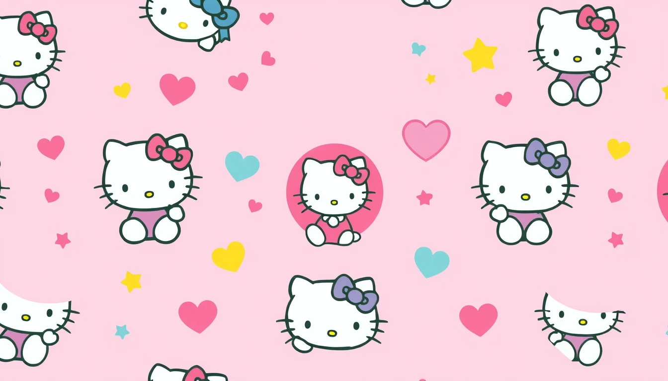 🔥 Free Download Hello Kitty Wallpaper Pink by @deniseguerra | WallpaperSafari