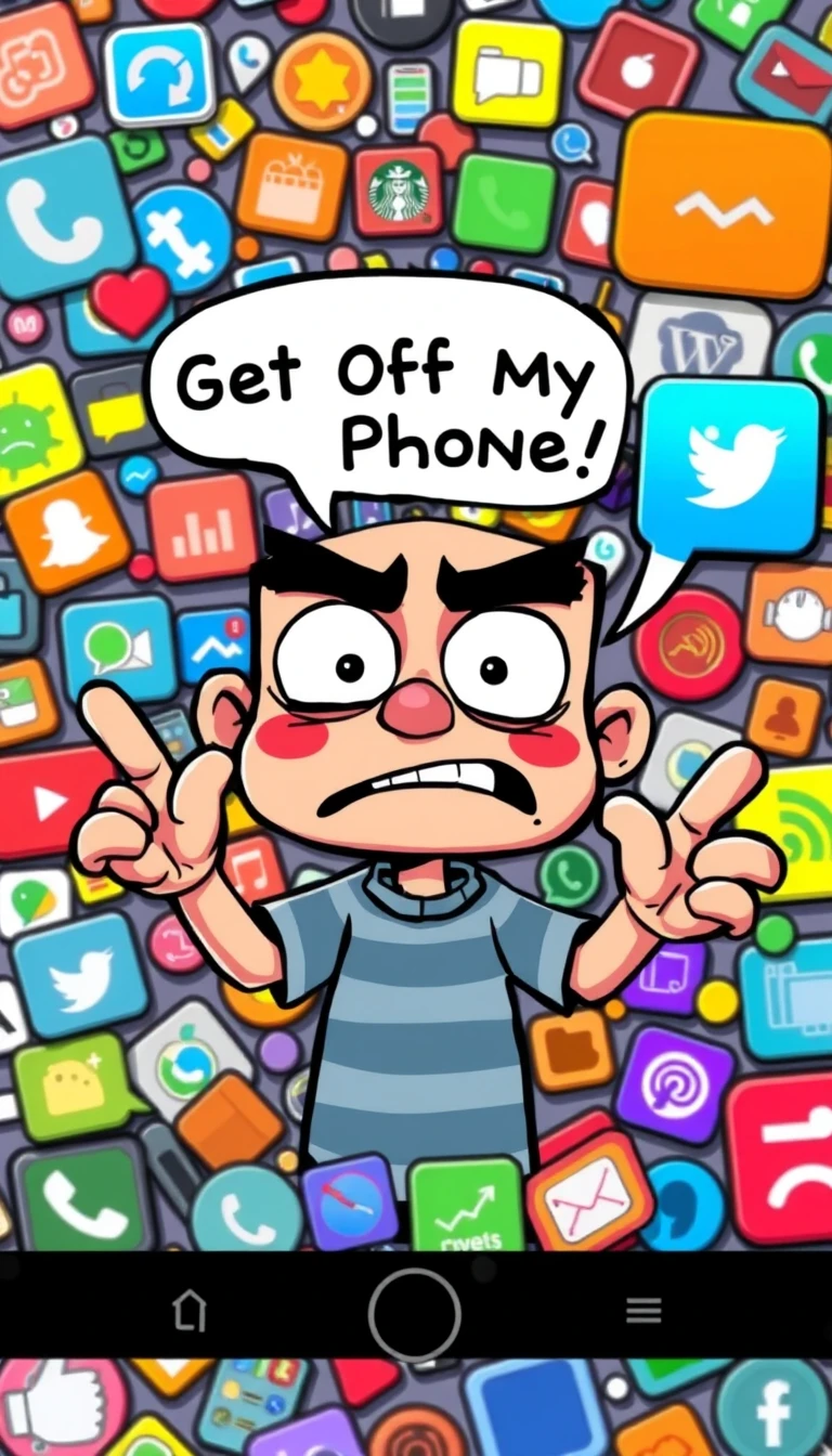 🔥 Free Download Get Off My Phone Wallpaper by @lisaknight | WallpaperSafari