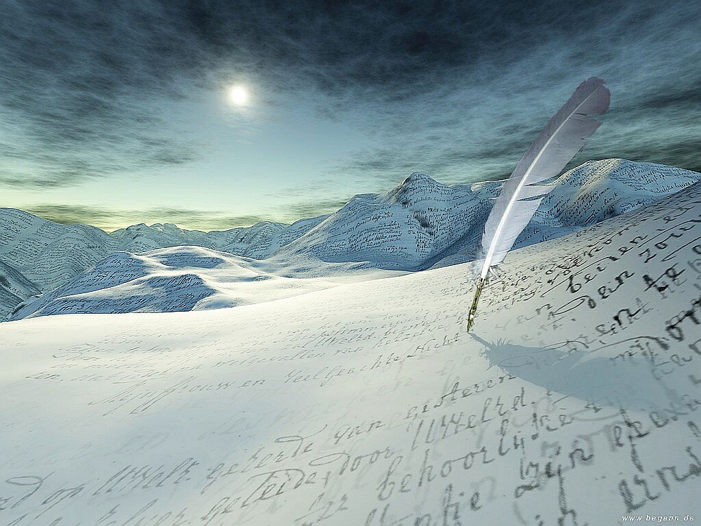 🔥 Free Download Wallpaper Includes A Pen Writing On The Hills Composing ...