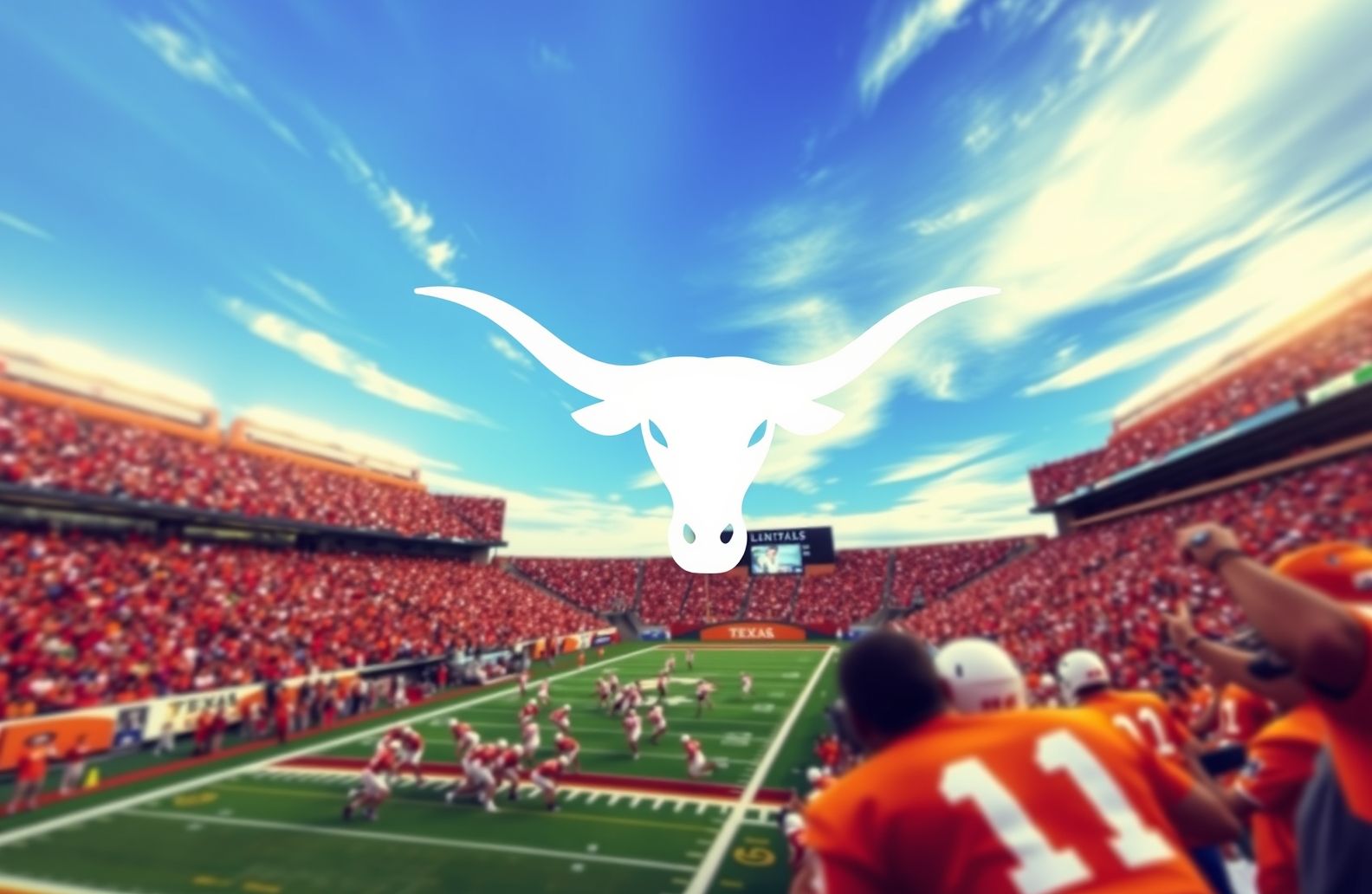 🔥 Free Download Texas Longhorn Football Wallpaper by @amontes ...