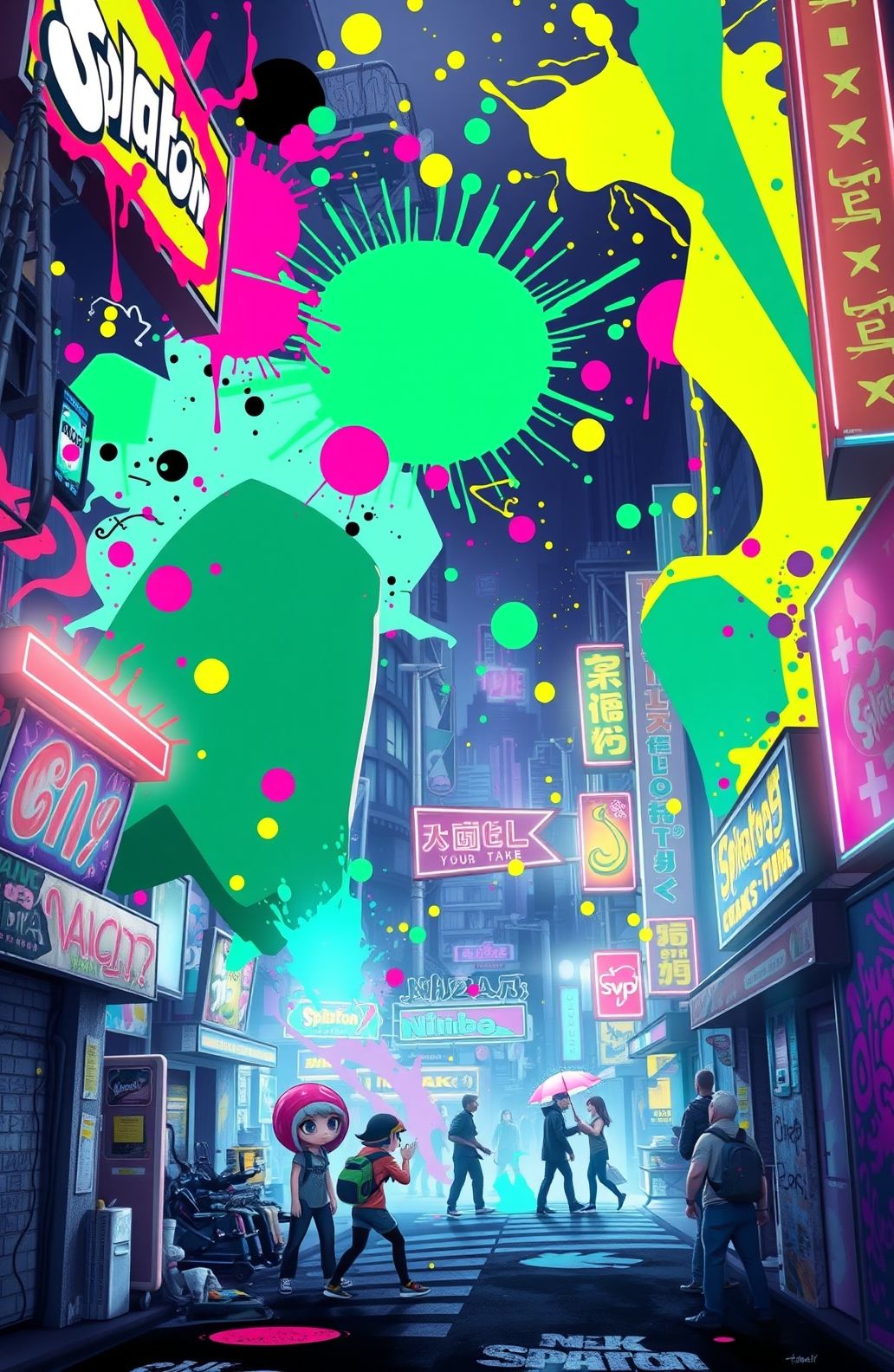 🔥 Free Download Splatoon Background by @mariah11 | WallpaperSafari