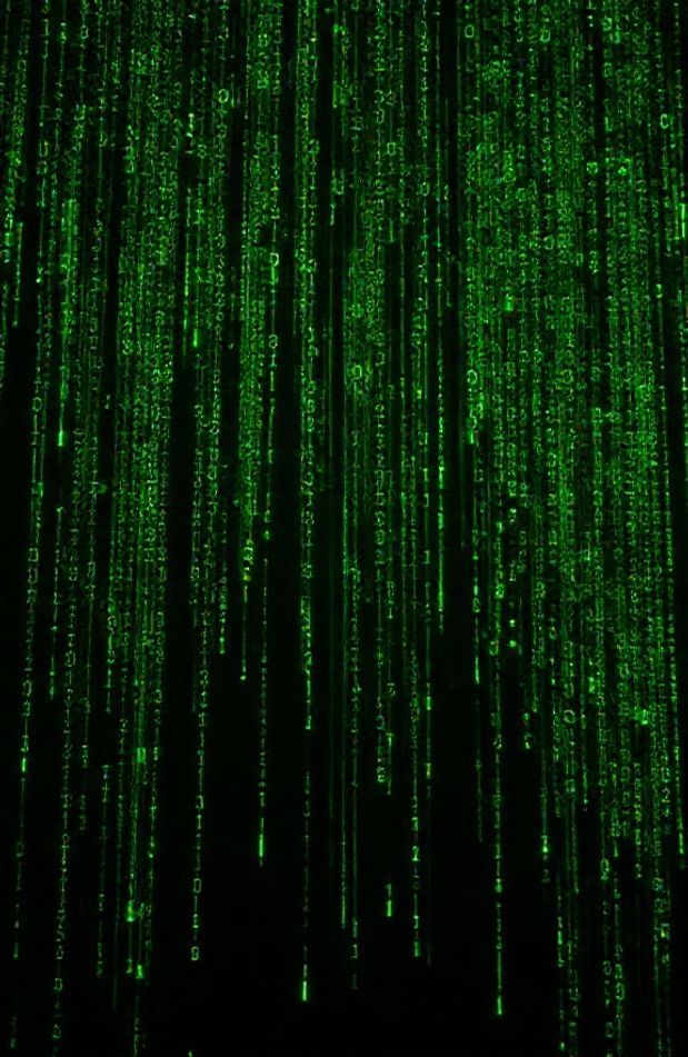 🔥 Free Download Matrix Binary Code Falling Wallpaper by @bradleysanchez ...