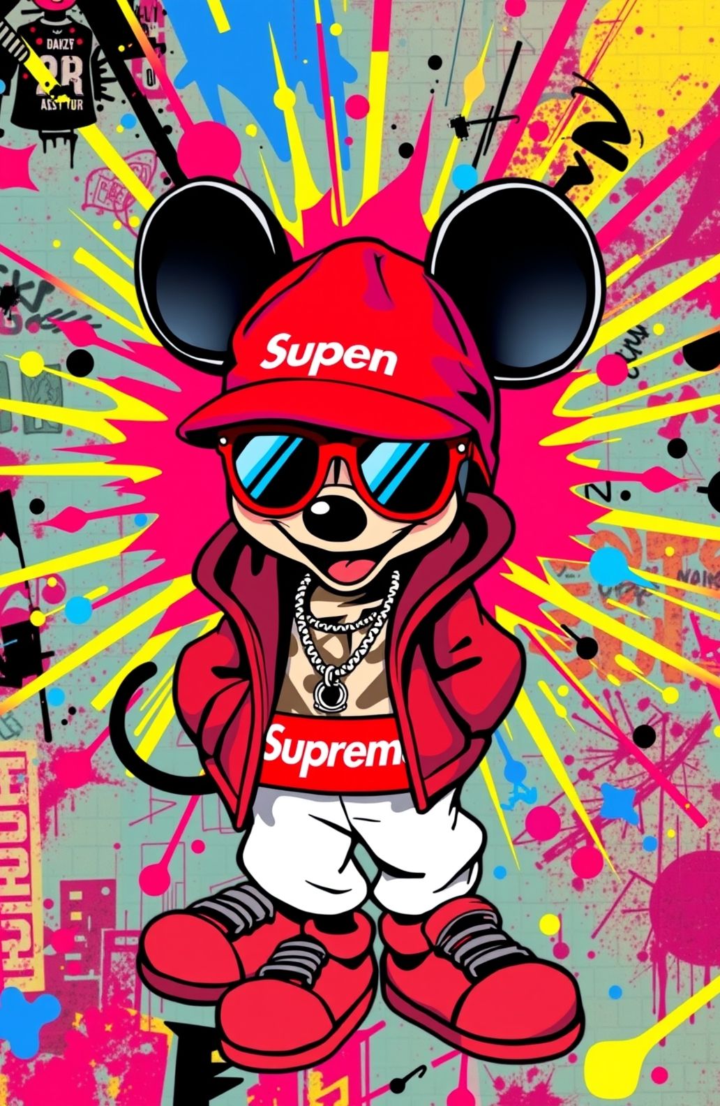 🔥 Free Download Supreme Mickey Mouse Wallpaper by @brianstanley ...