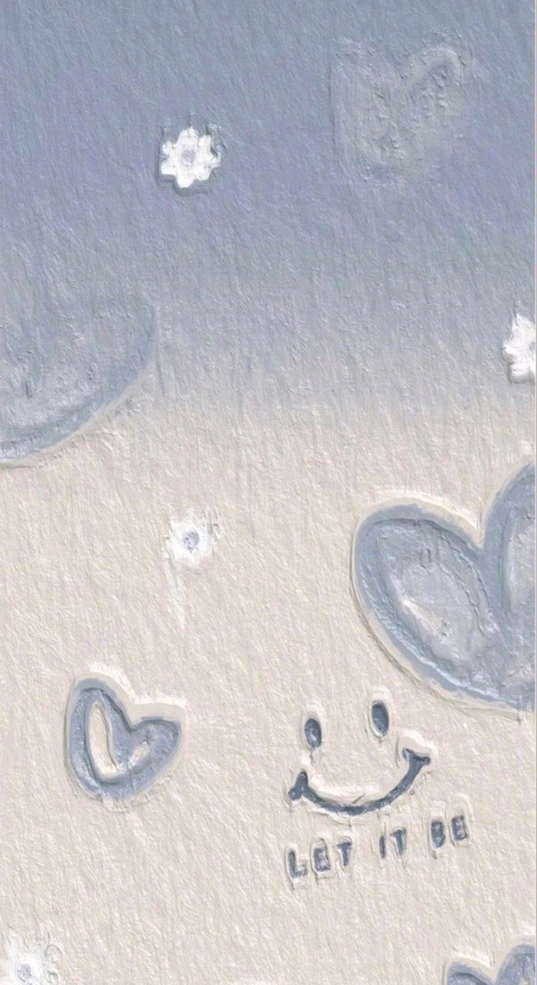 🔥 Free Download Cute Blue Phone Flower Drawing Wallpaper by ...