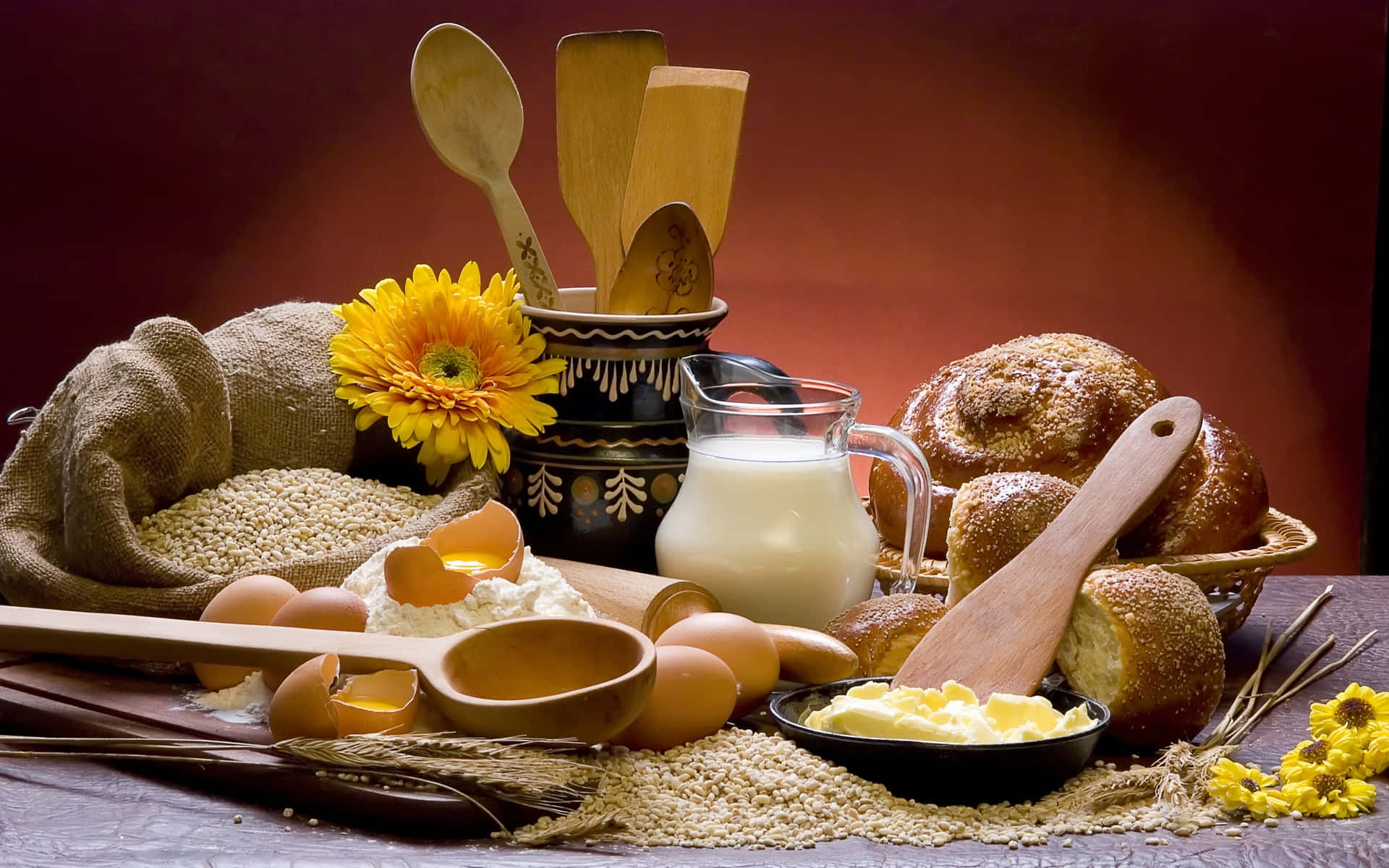 🔥 Free Download Food Table With Pastries Wallpaper by @roberts49 ...