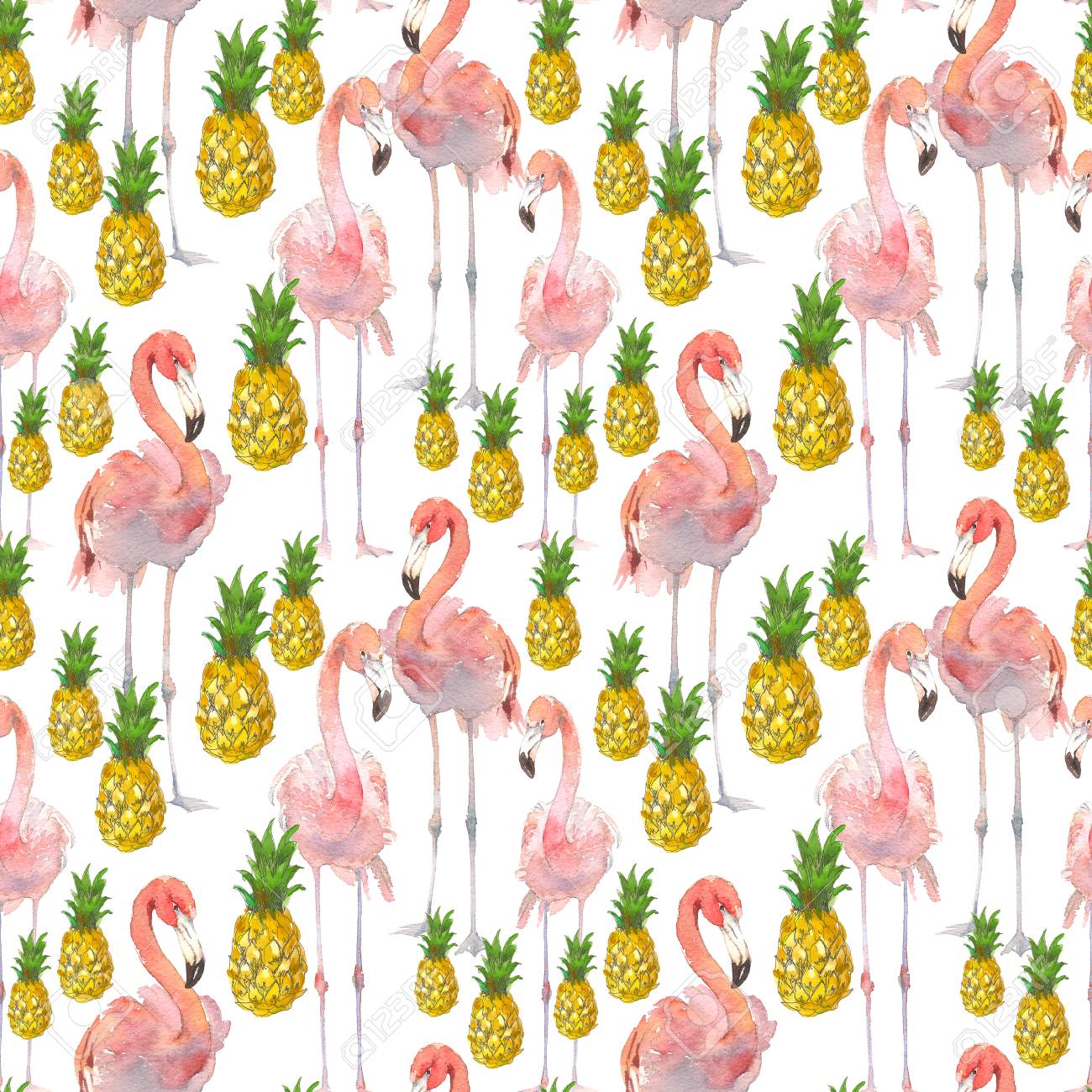 [27+] Flamingo and Pineapple Wallpapers | WallpaperSafari