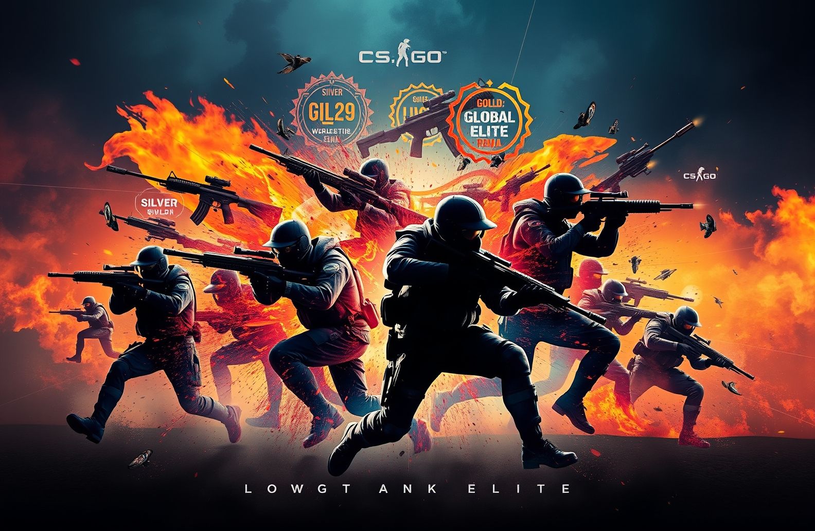 🔥 Free Download Cs Go Rank Wallpaper by @wwhite | WallpaperSafari