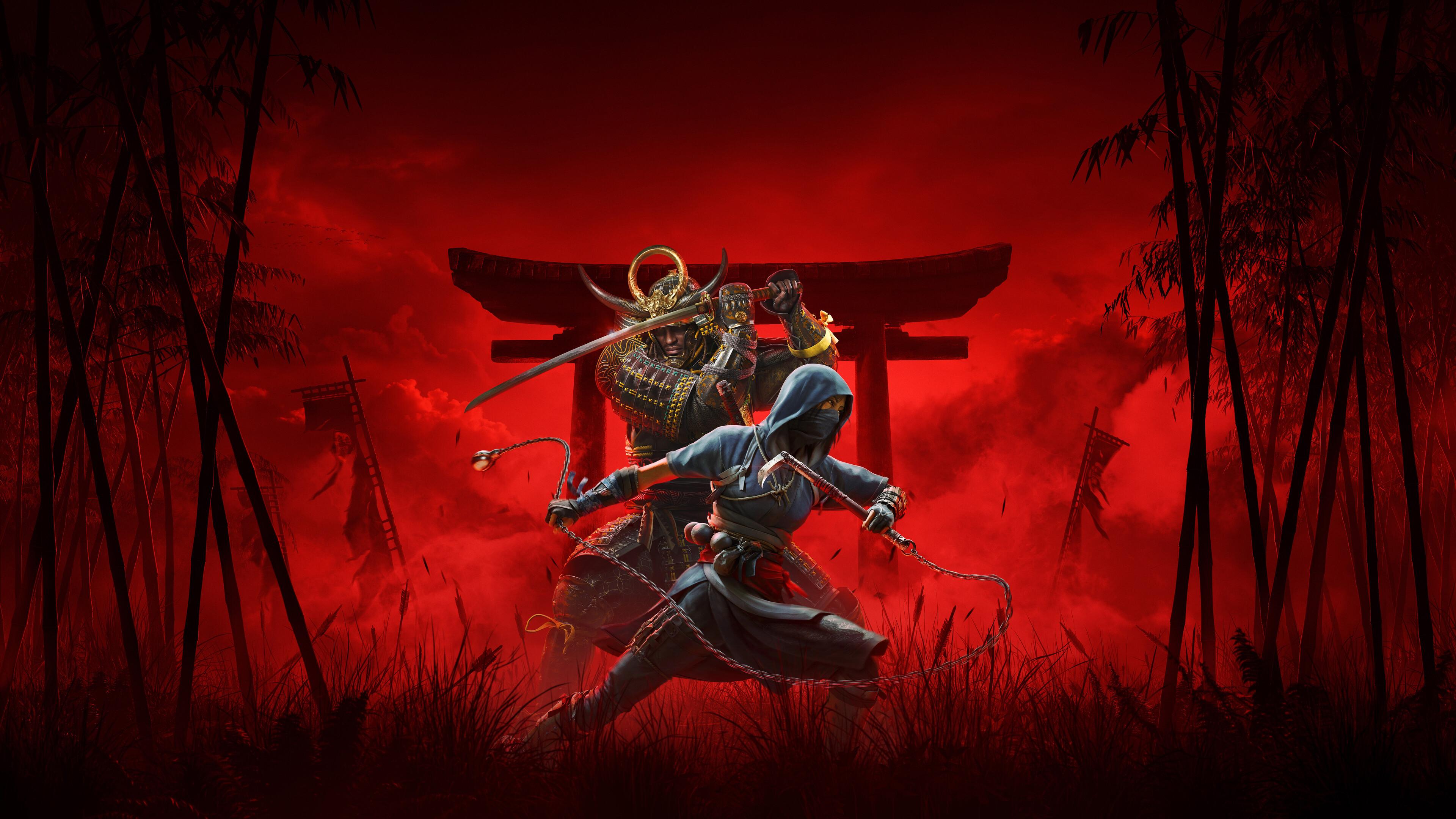🔥 Free Download Assassin S Creed Shadows Yasuke Samurai Naoe Shinobi 4k ...