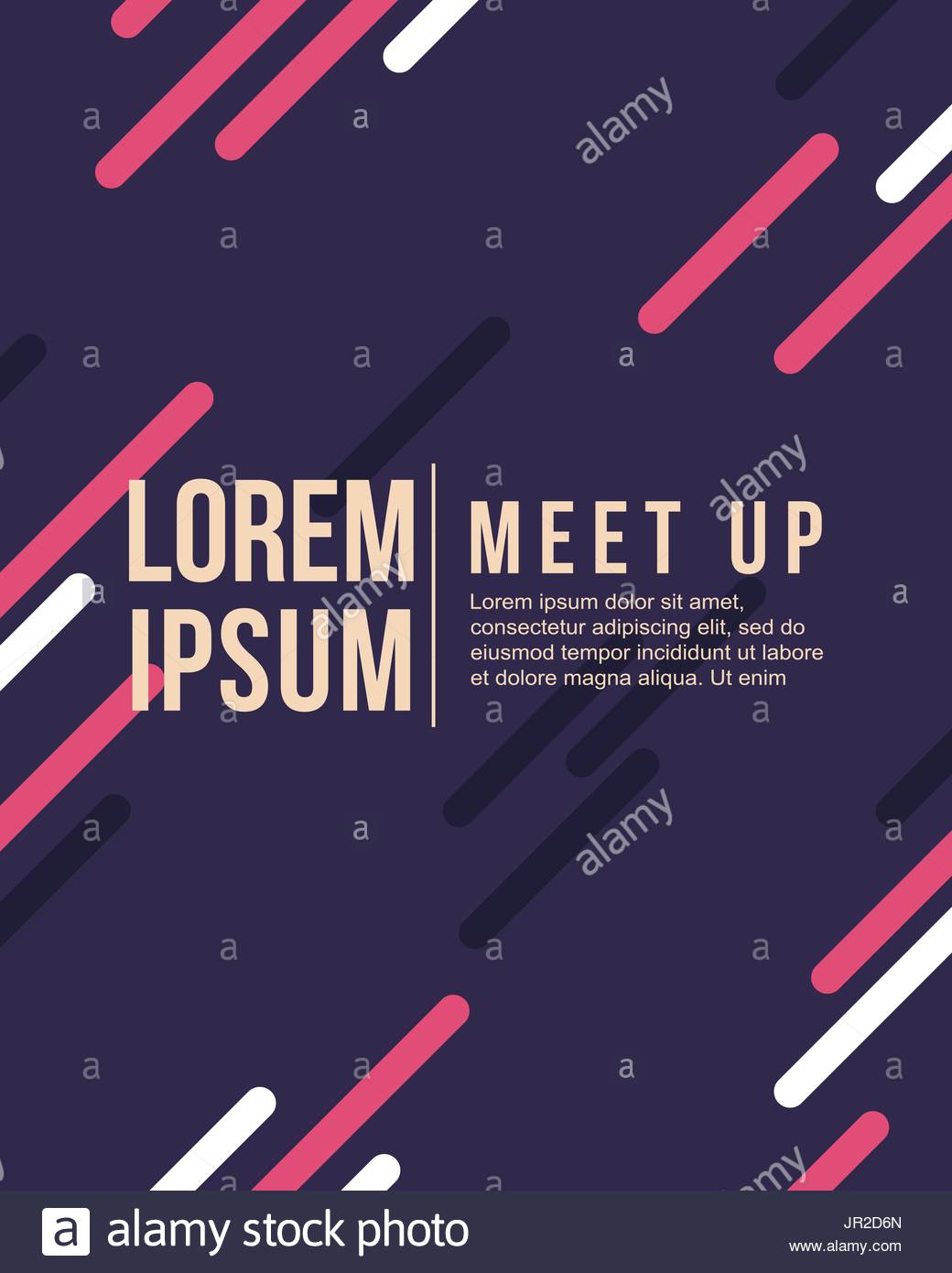 🔥 Free download Meet up card cool colorful background Stock Vector Art ...