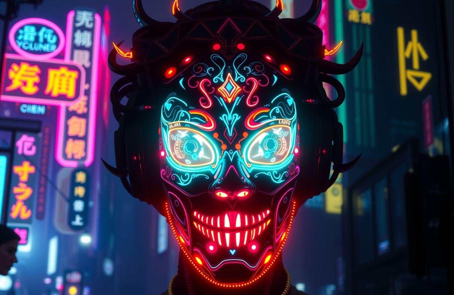 🔥 [30+] Neon Mask Wallpapers | WallpaperSafari