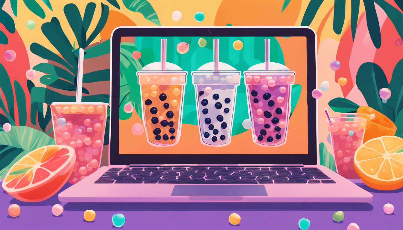 🔥 [10+] Bubble Tea Laptop Wallpapers | WallpaperSafari