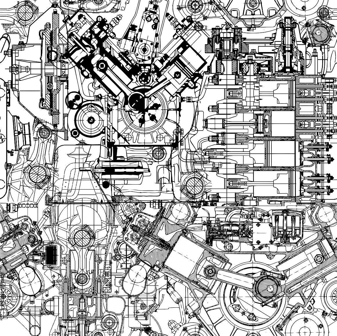 🔥 [20+] Mechanical Drawing Wallpapers | WallpaperSafari