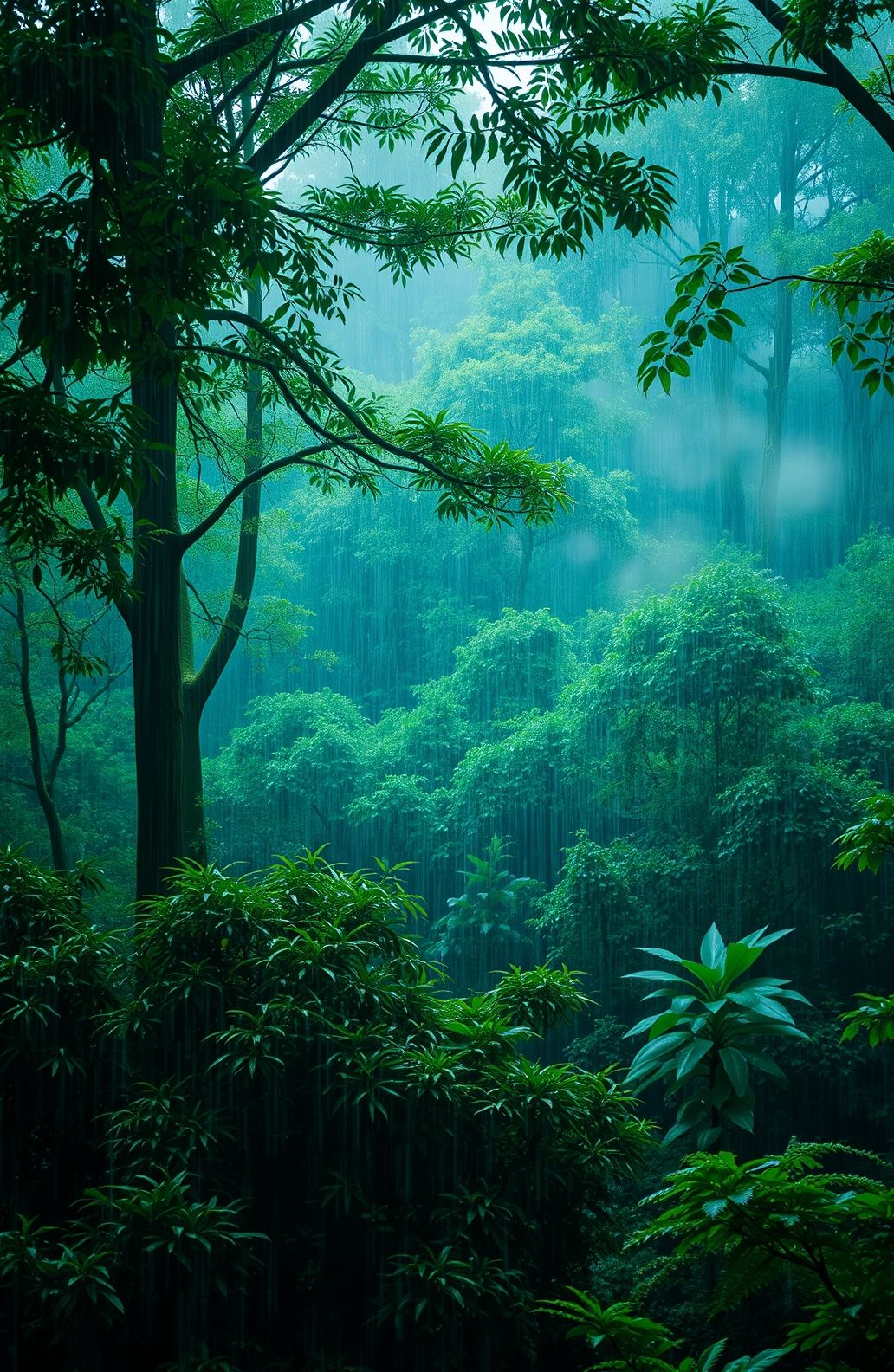 🔥 Free Download Rainy Forest Wallpaper by @michellejohnson | WallpaperSafari