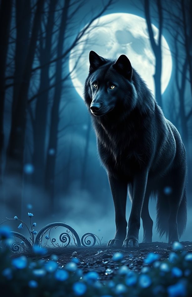 🔥 Free Download Cool Black Wolf Wallpaper by @jsutton | WallpaperSafari