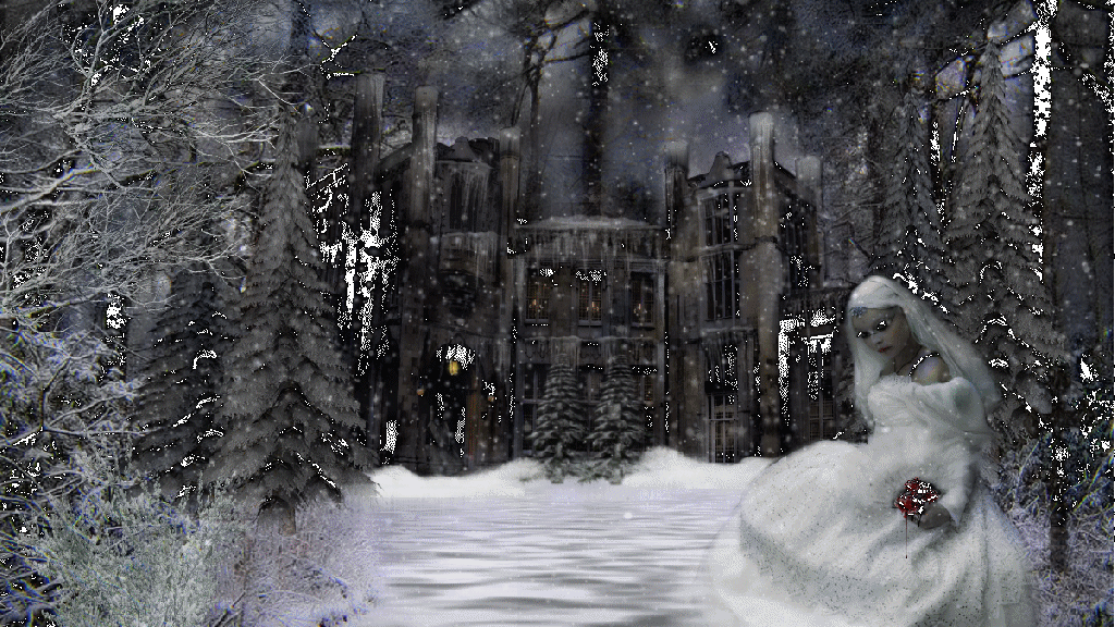 Fondo De Pantalla Gótico De Invierno