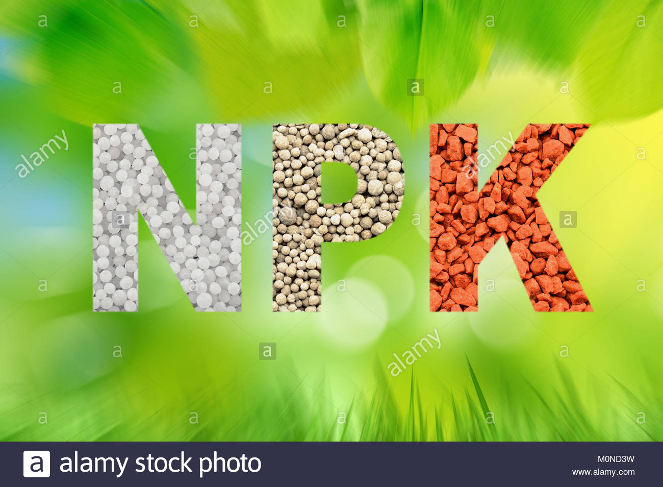 🔥 Free download NPK letters made of mineral fertilizers on the white ...