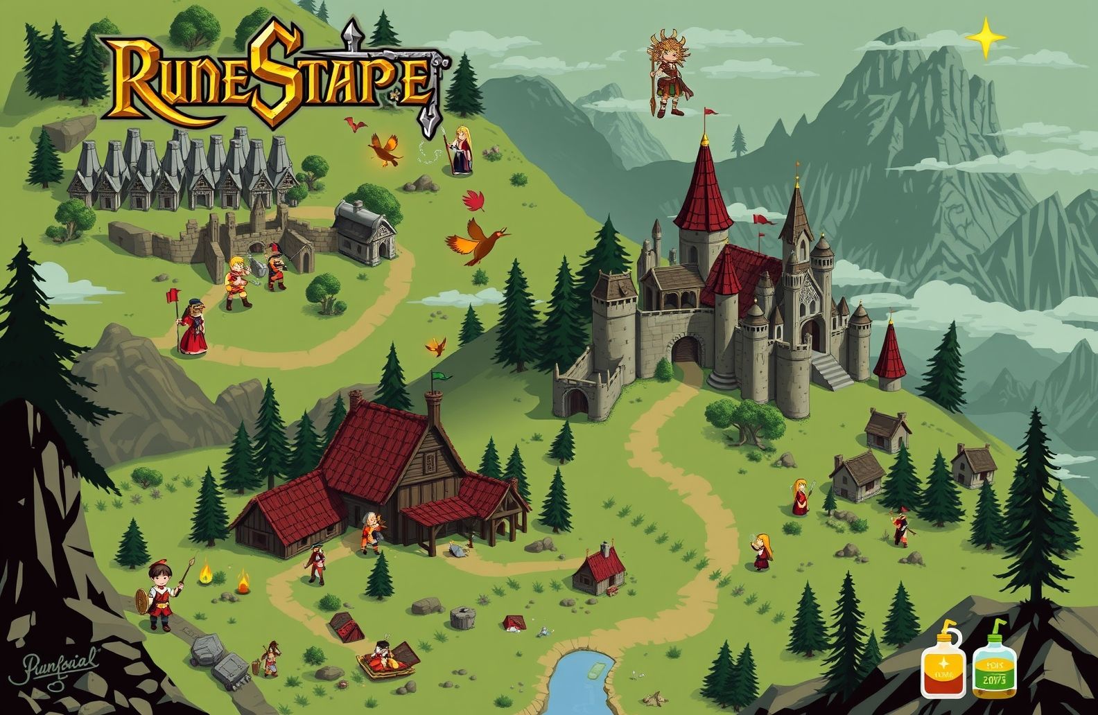 🔥 Free Download Old School Runescape Wallpaper by @haileys69 ...
