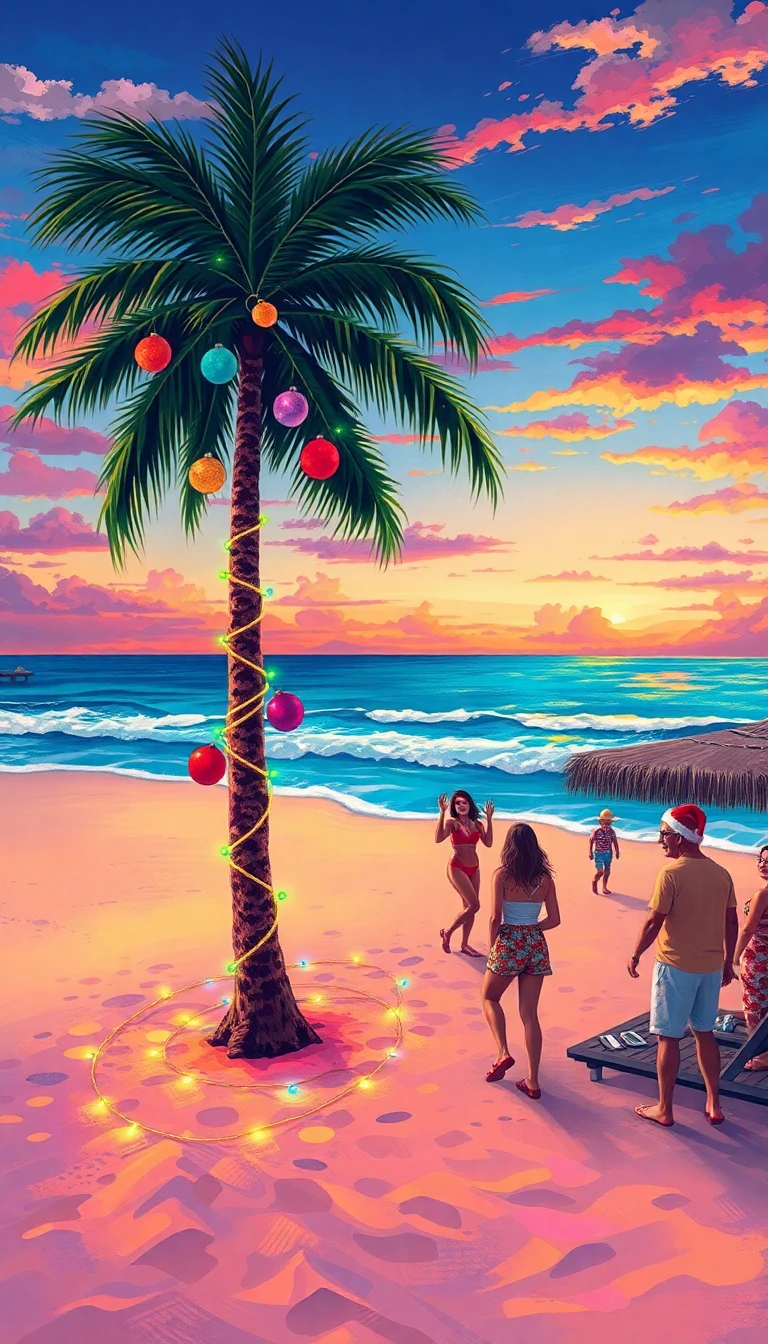 🔥 Free Download Christmas At The Beach Wallpaper by @dcollier49 ...