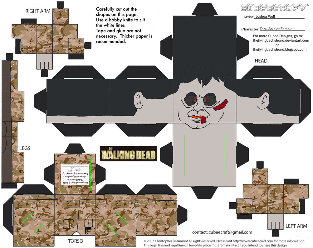 Cubeecraft Minecraft Zombie