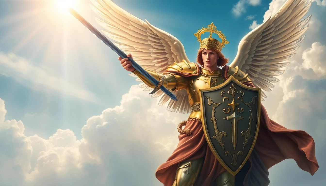 🔥 Free Download Saint Michael Wallpaper by @lpotts | WallpaperSafari