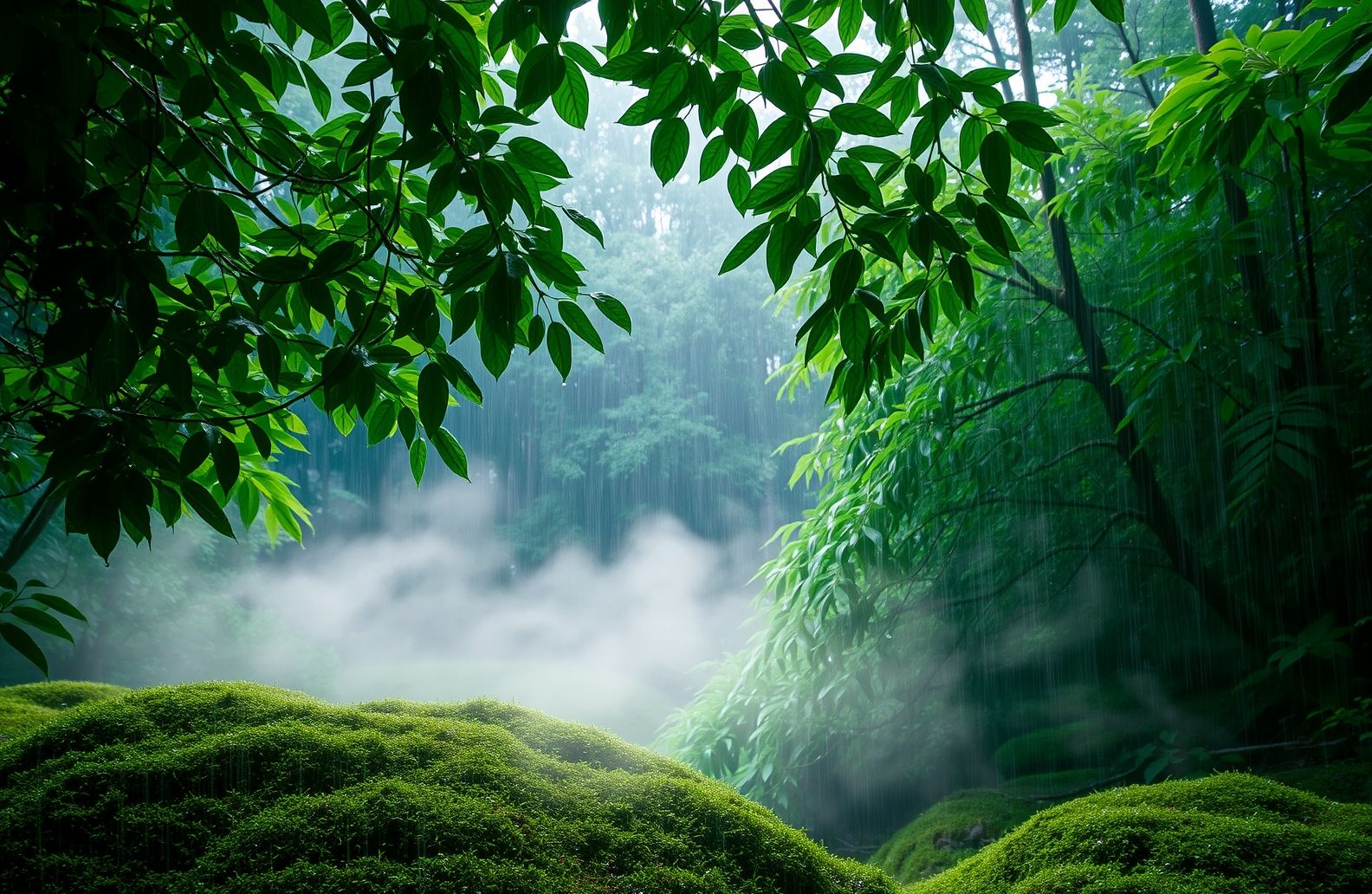 🔥 Free Download Rainy Forest Wallpaper by @wmoreno | WallpaperSafari