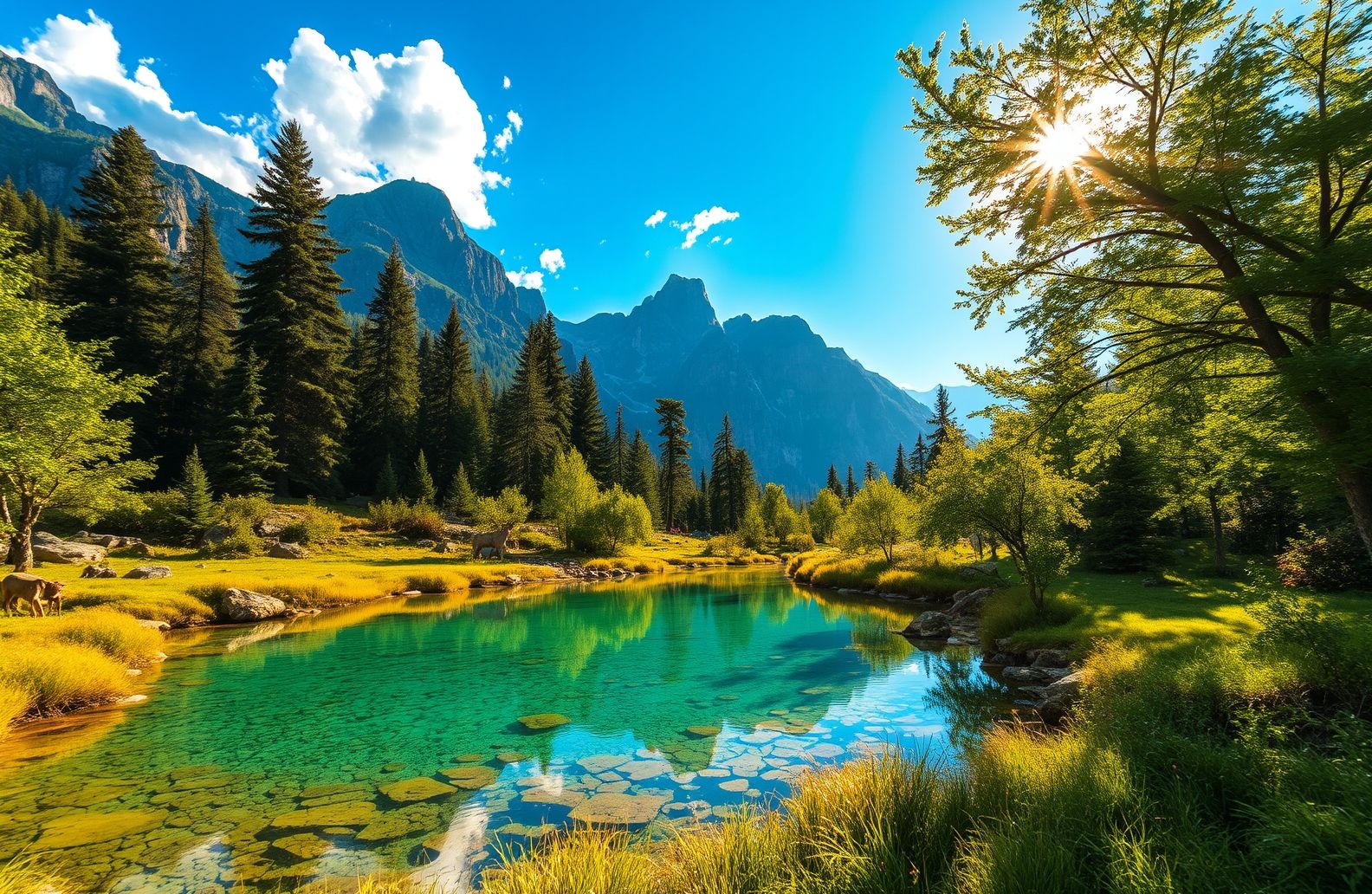 🔥 Free Download Mountain Spring Wallpaper by @kevincervantes ...