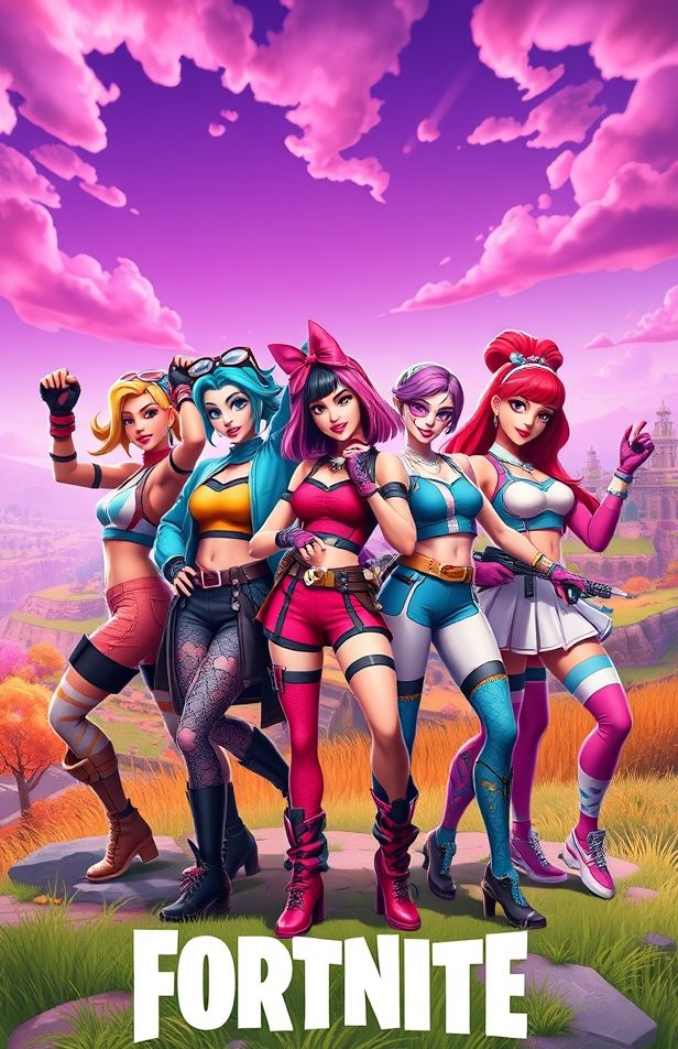 🔥 [40+] Fortnite Girls Wallpapers | WallpaperSafari