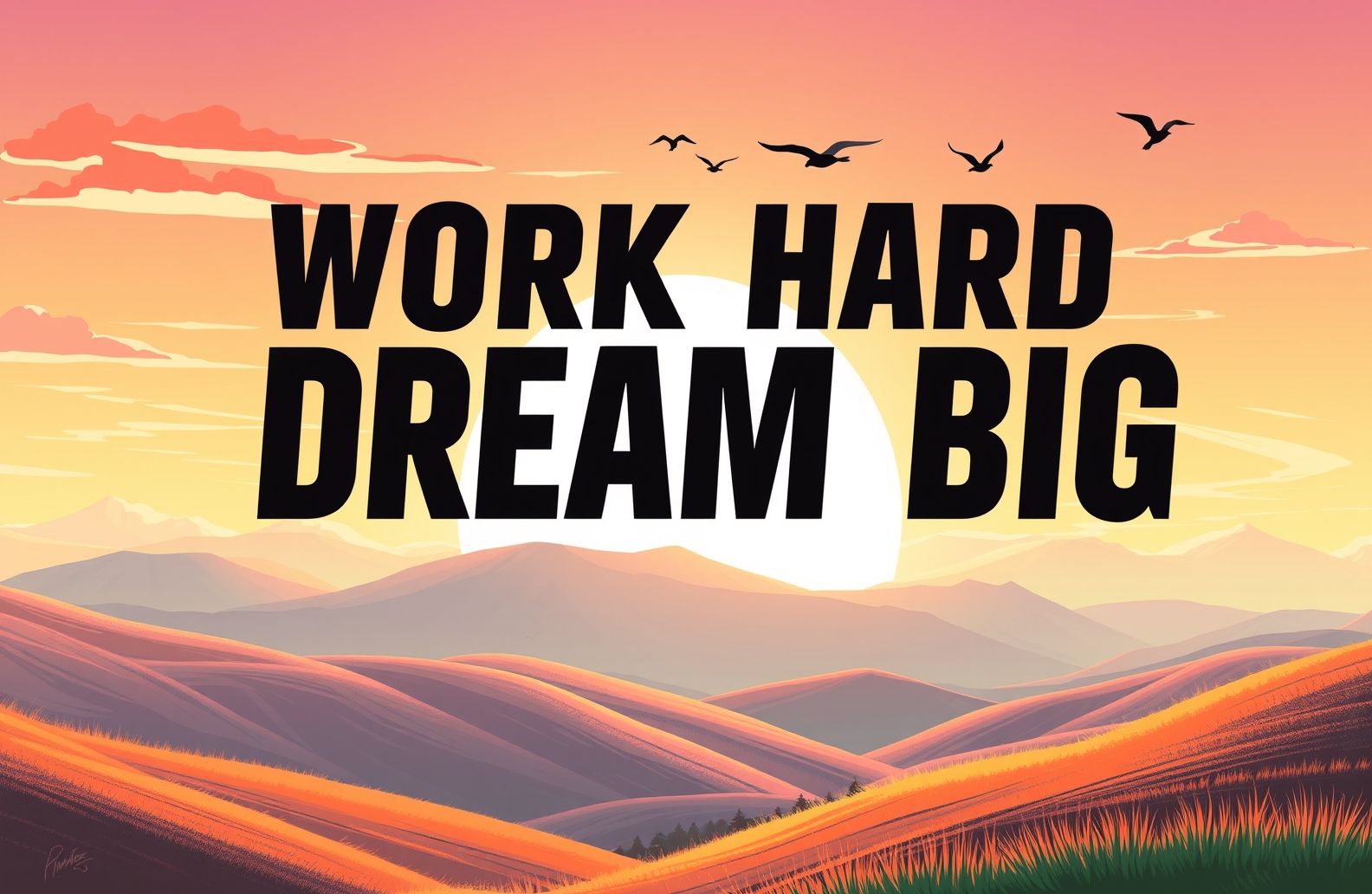 🔥 Free Download Work Hard Dream Big Wallpaper by @adamh84 | WallpaperSafari