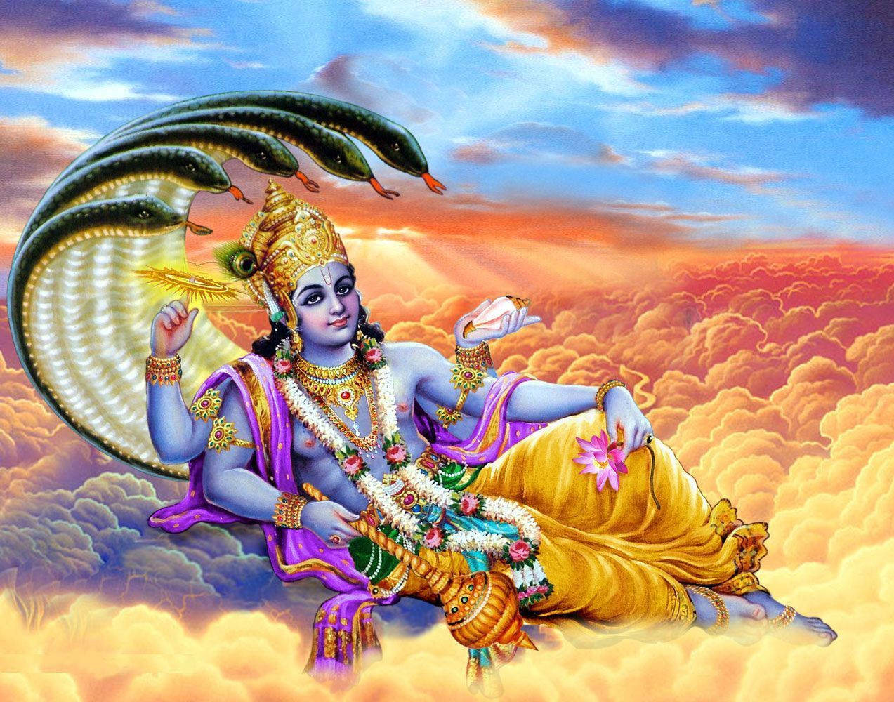 🔥 [40+] Lord Vishnu Wallpapers | WallpaperSafari
