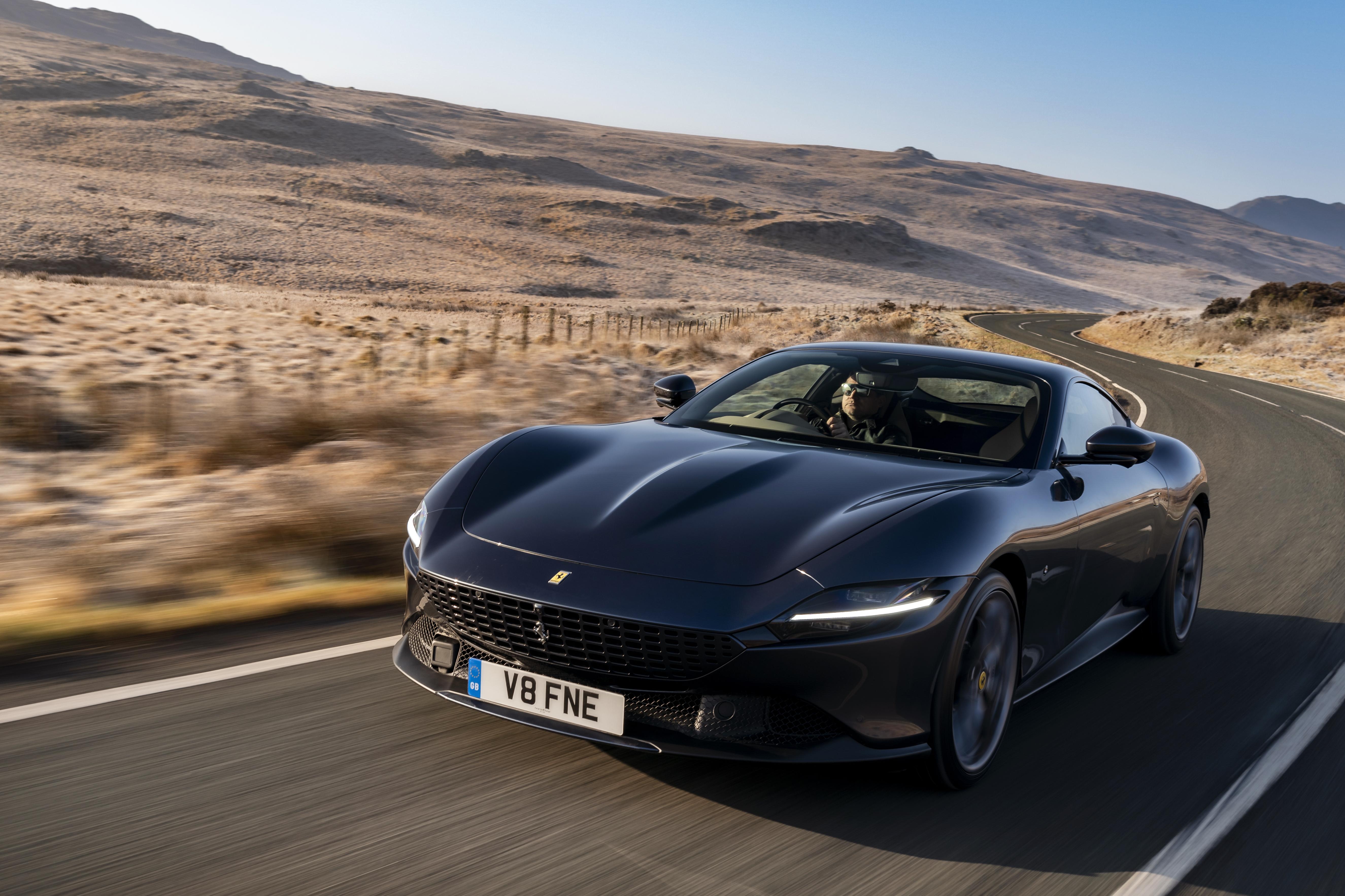 🔥 Free Download Black Ferrari Roma by @anthonyr24 | WallpaperSafari